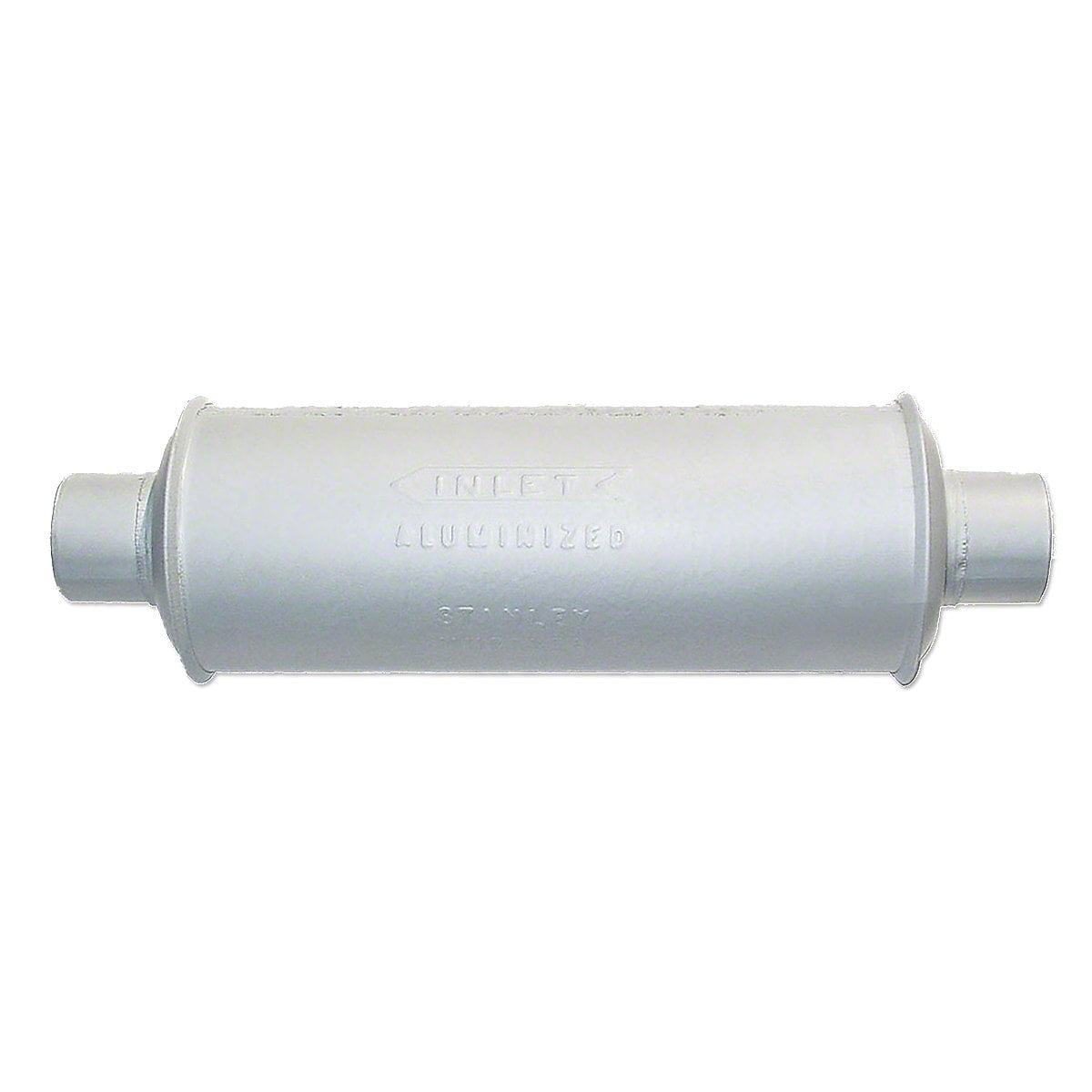 Muffler Horizontal Round Body Fits White / Oliver Tractor B452 ...