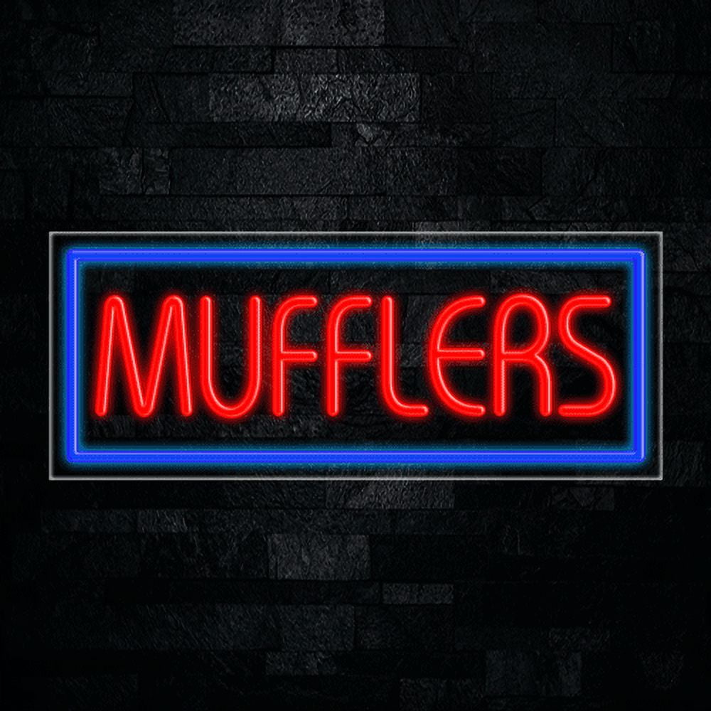 Mufflers-LED Neon Sign 30"L x 12"H #30581 - Walmart.com