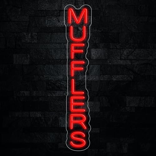 Mufflers LED Neon Sign 5"L x 27"H #32498 - Walmart.com
