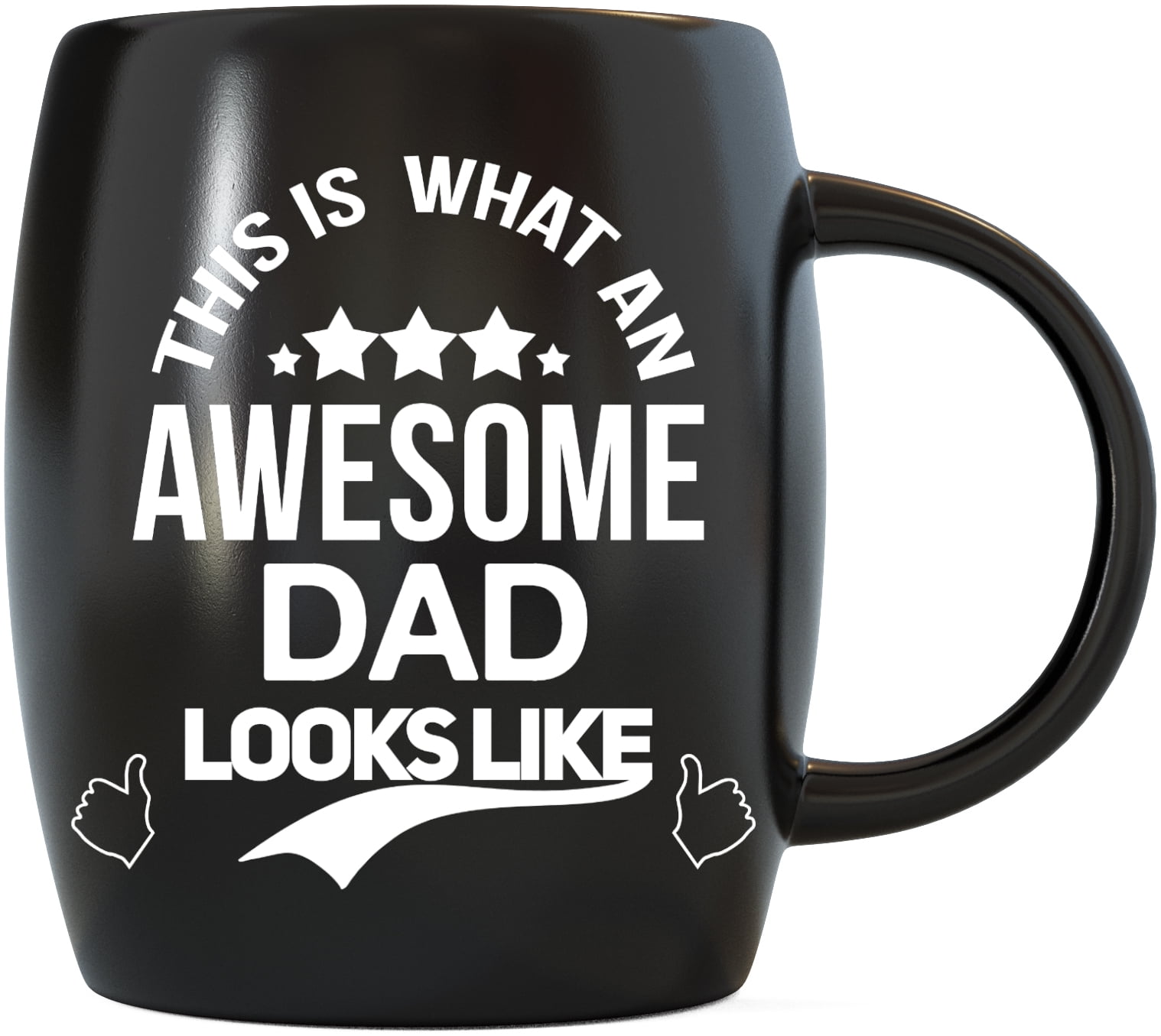 Mug A Day Awesome Dad Looks Like Coffee Mug Novelty Drinkware Cups ...
