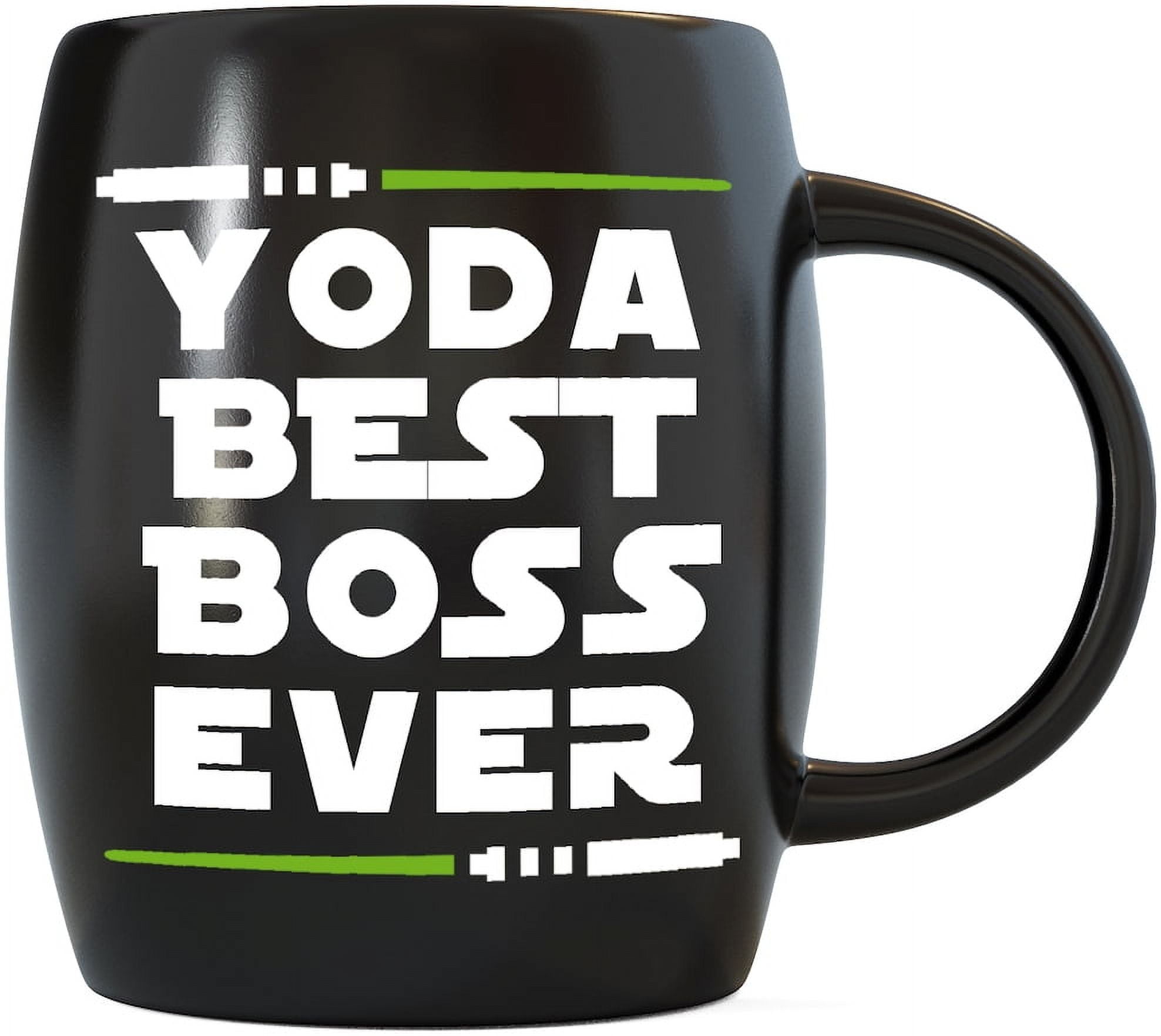 Mug A Day Yoda Best Boss Ever Funny Gag Gift for work bosses at the ...