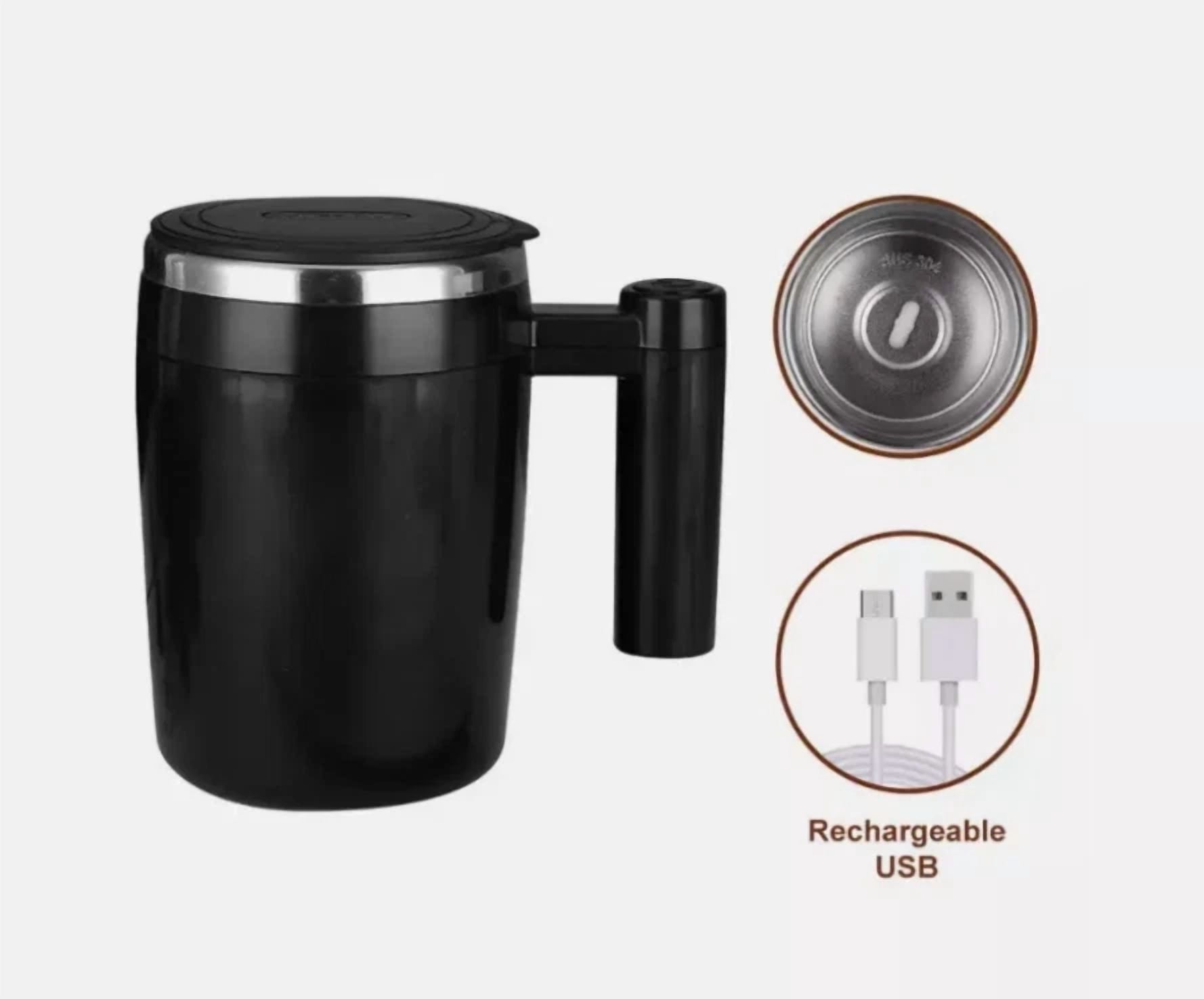 Mug Auto Self Stirring Magnetic Coffee Milk Tea Cup Smart Mixing ...