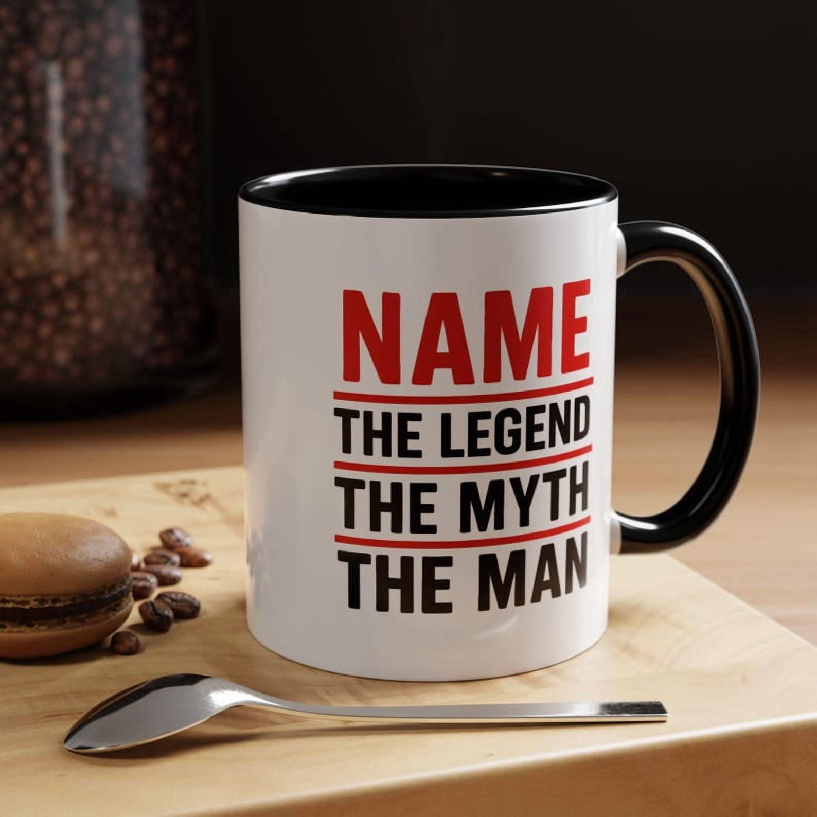 Mug B1Old Design The Legend Myth Man Printed on B1Oth Sides - Walmart.com