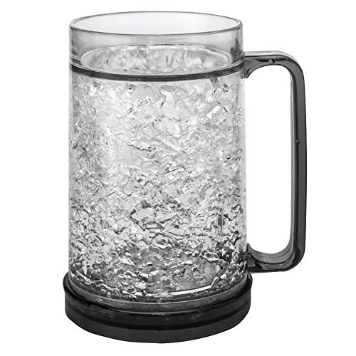 Mug Beer Mugs For Freezer 16 oz Insulated Freezer Mug for Beer and ...
