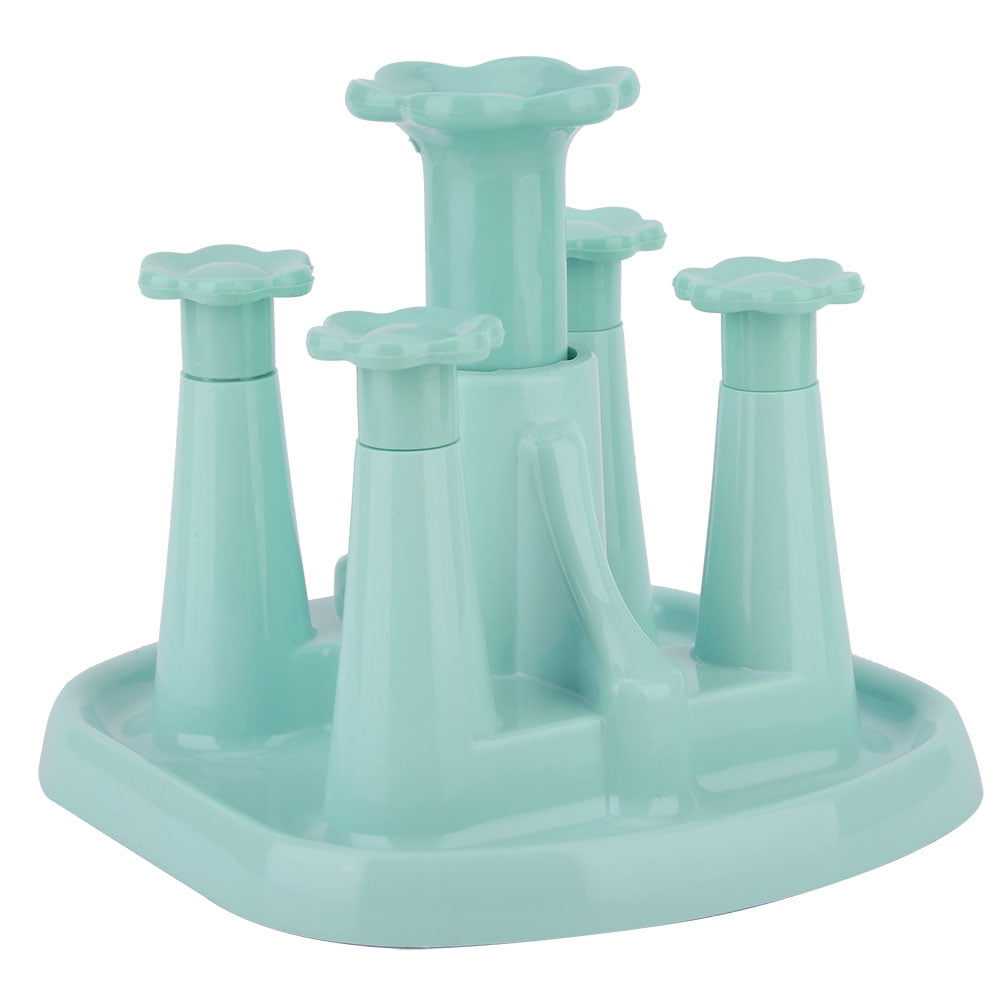 Mug Cup Holder Drying Rack Stand Water Drain Dry Organizer For 4 Cups ...