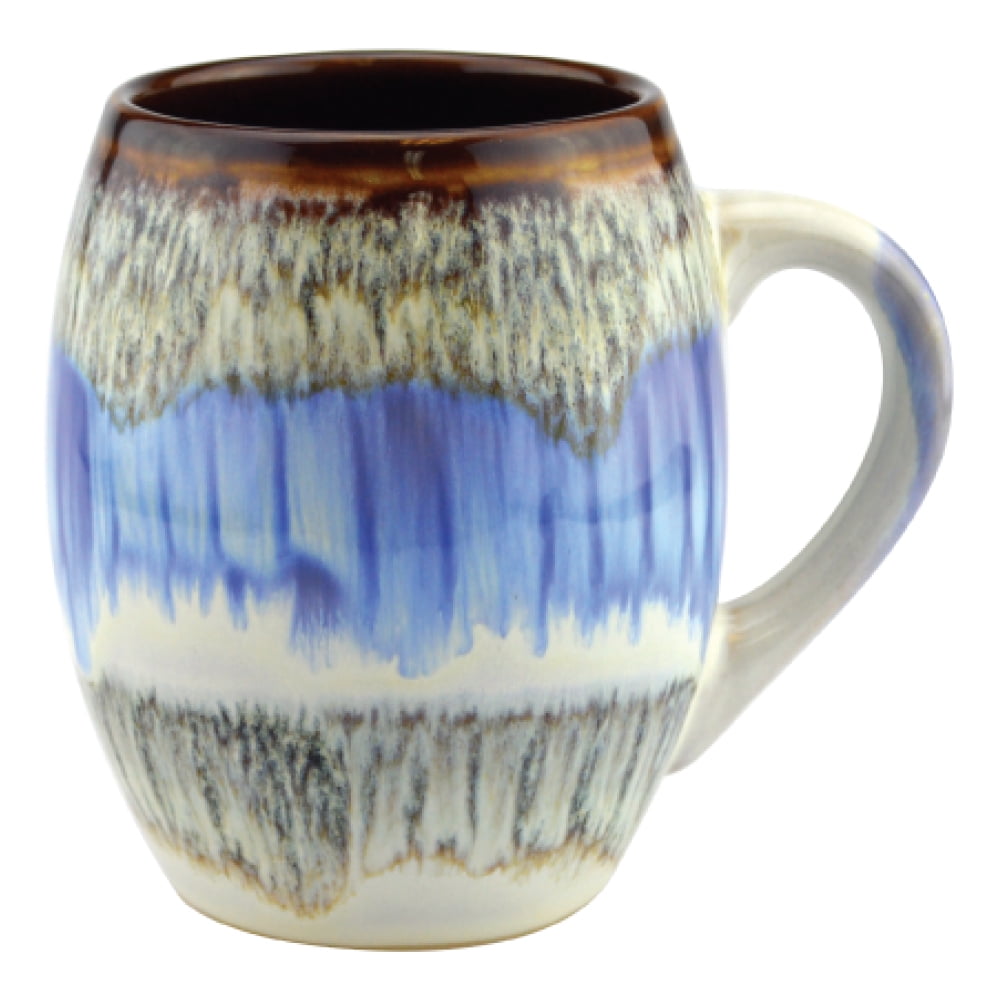 Mug Glazed Ceramic Coffee Mugs, Large Coffee Cup with Handle Sturdy ...