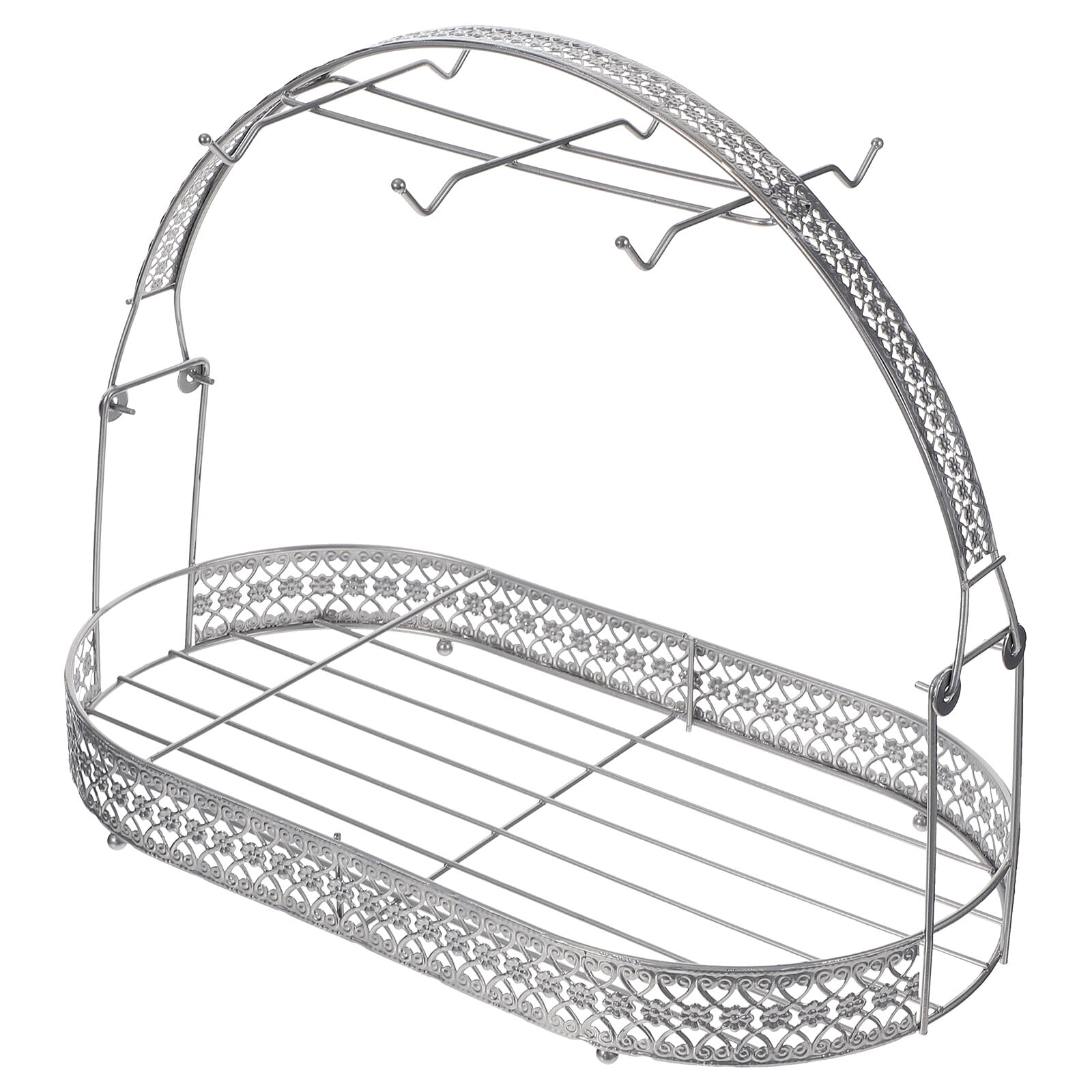 Walmart Kitchen Countertop Coffee Mug Holder Stand with Hanging Hooks ...