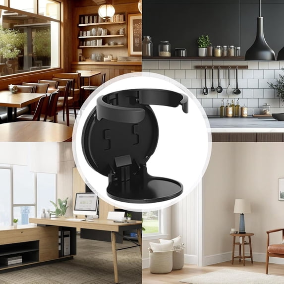 Mug Holder for and Home Adjustable Wall-Mounted Cup Rack with Fold ...