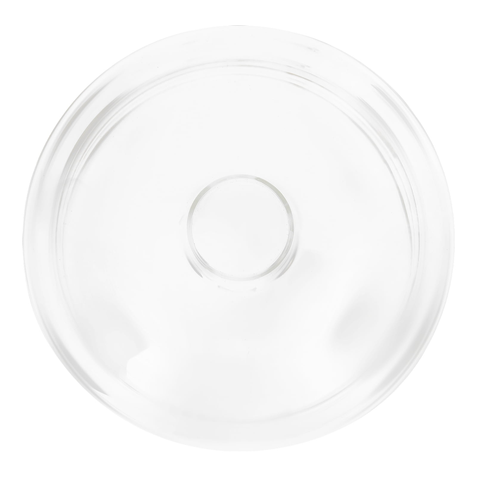 Mug Lid Glass Cup Clear Mugs Lids Dust Covers Water Fresh Keeping Round ...