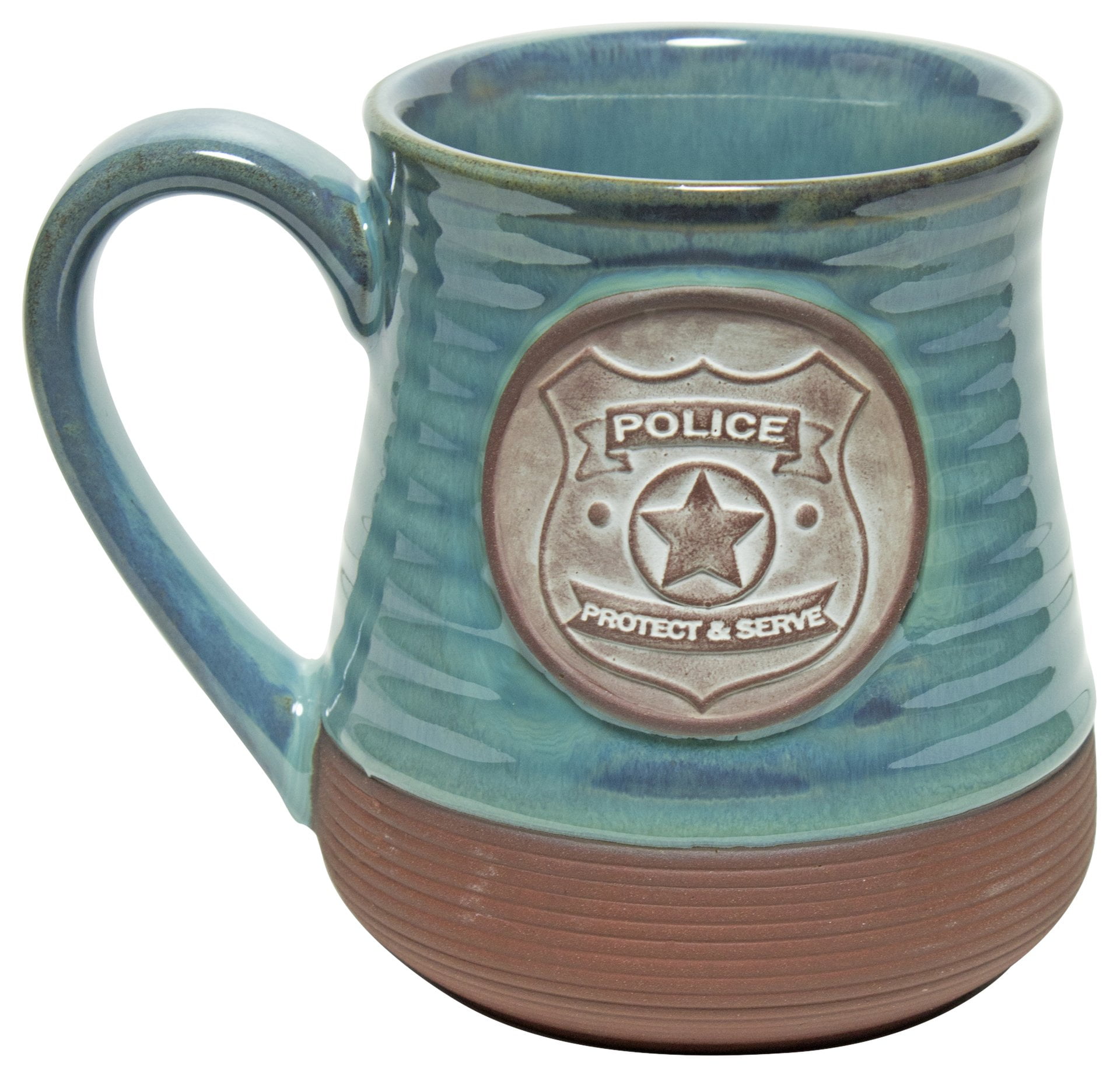 Mug-Pottery-Police Prayer-Blue - Walmart.com