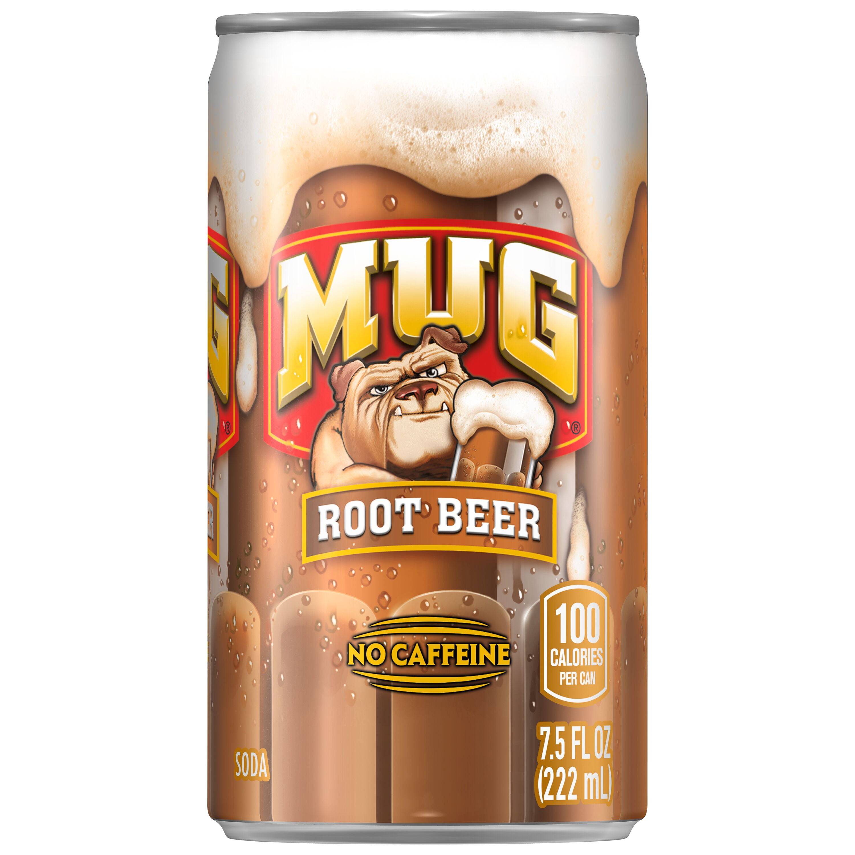 Mug Root Beer, Caffeine Free, 7.5 fl oz, 6 Pack Mini Cans - Classic ...