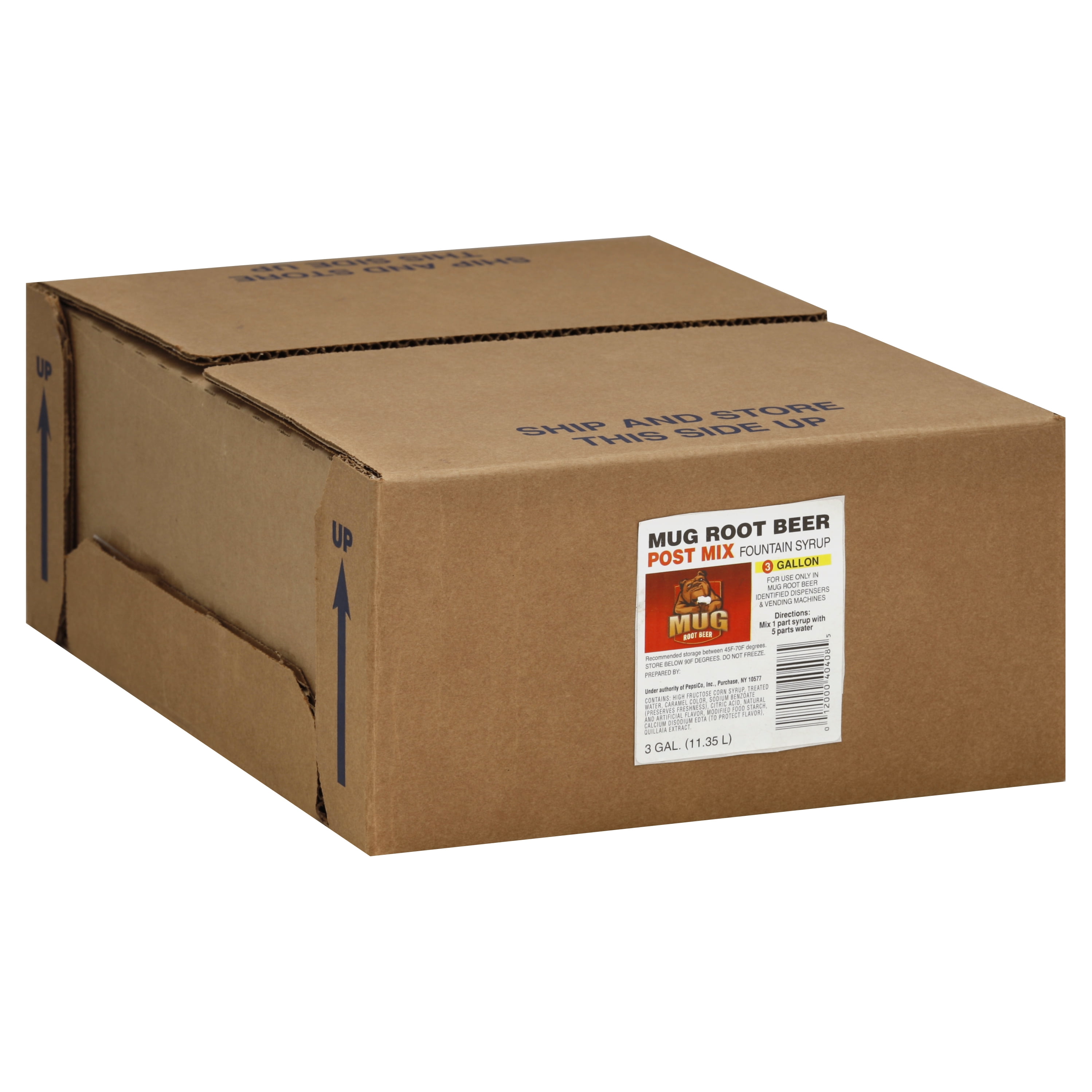 Mug Root Beer Fountain Syrup Bib, 3 Gallon - Walmart.com