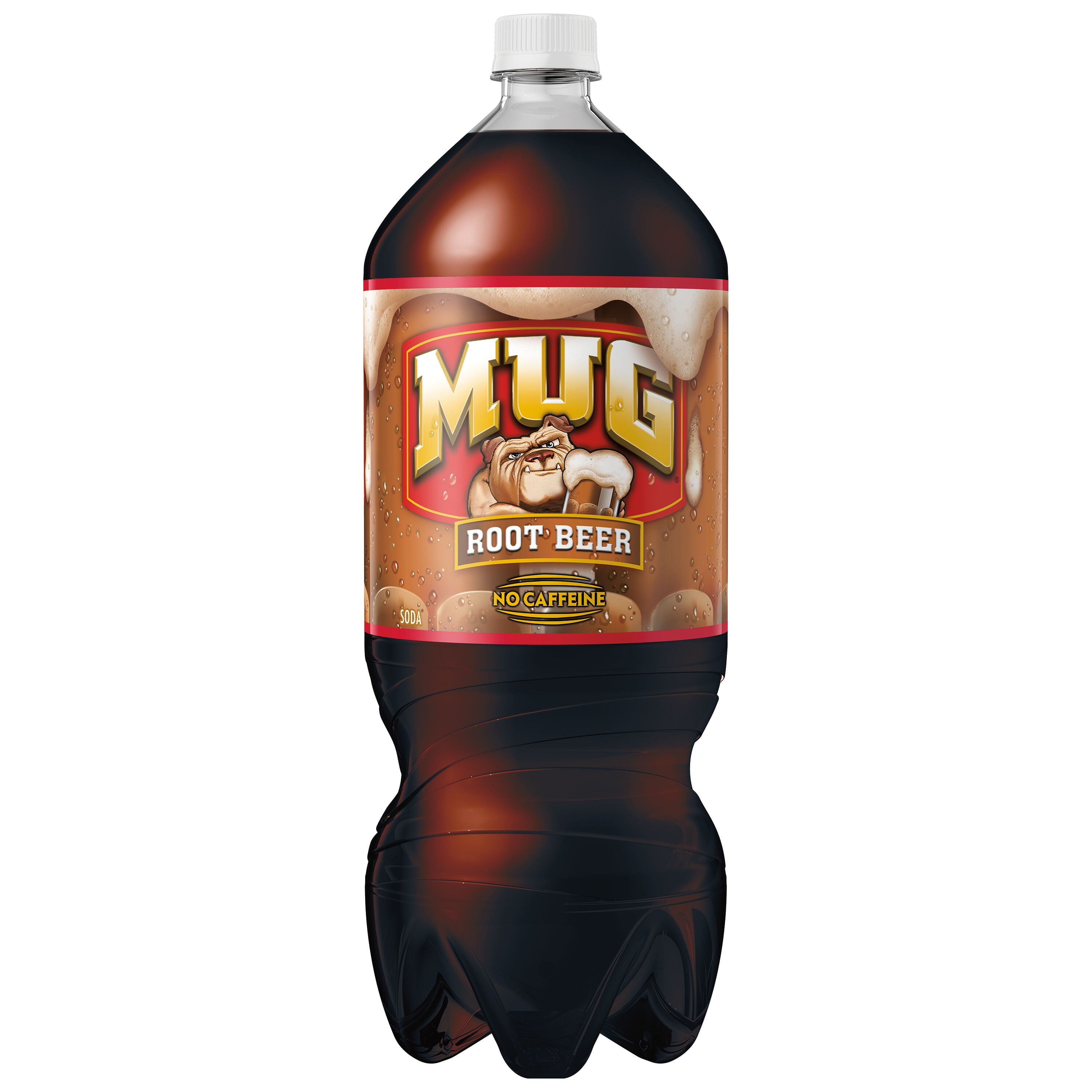 Mug Root Beer, Caffeine Free, Bold & Bubbly Soda Pop, 2 Liter Bottle - Walmart.com