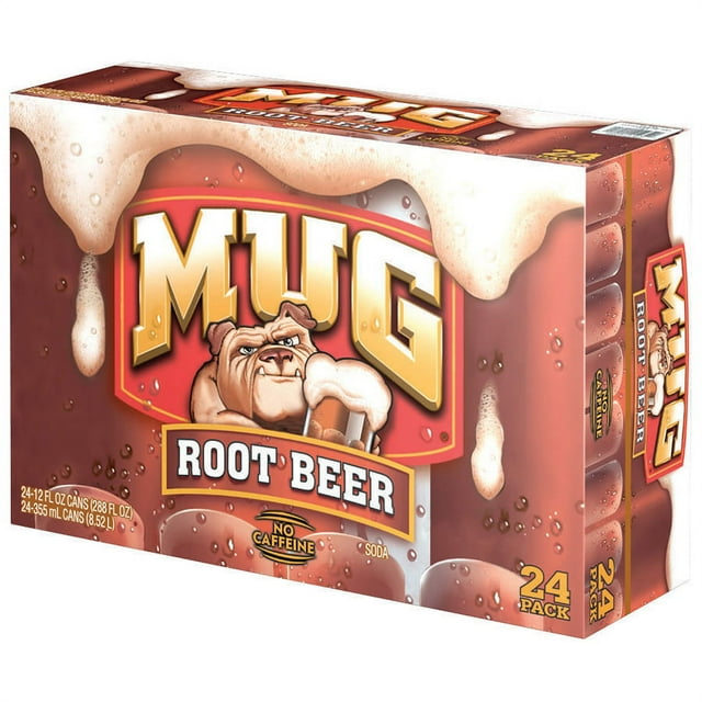 Mug Root Beer Soda24 12 Fl Oz288 Fluid Ounce 24 Cans Pack