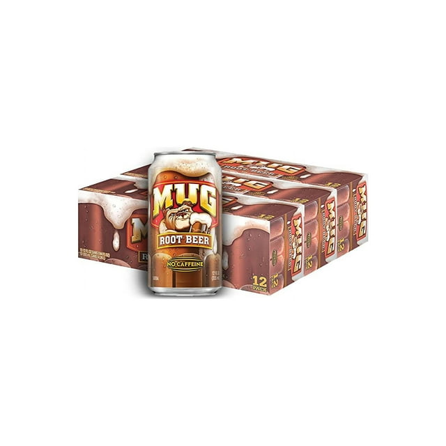 Mug Root Beer Soda Fridge Pack Bundle 12 Fl Oz 36 Cans