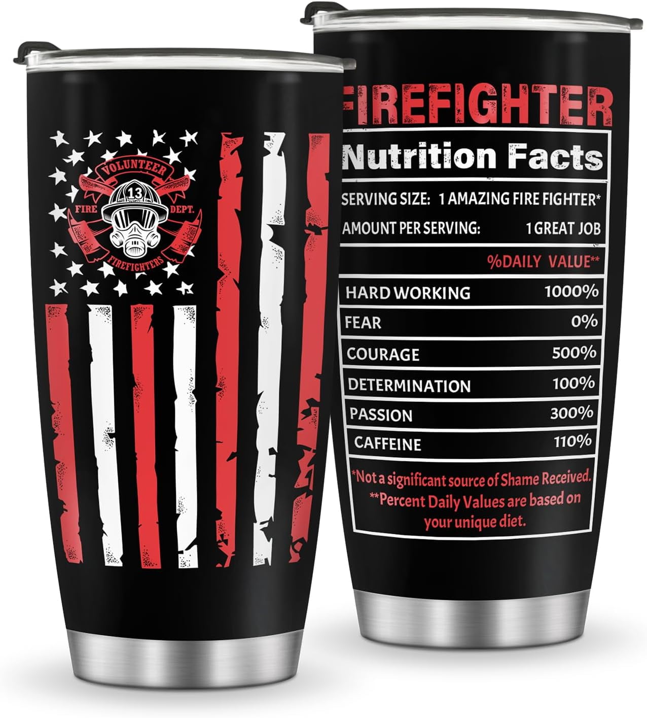 Mug Tumbler Gifts for Fire Firefighter - Fireman Birthday Christmas ...