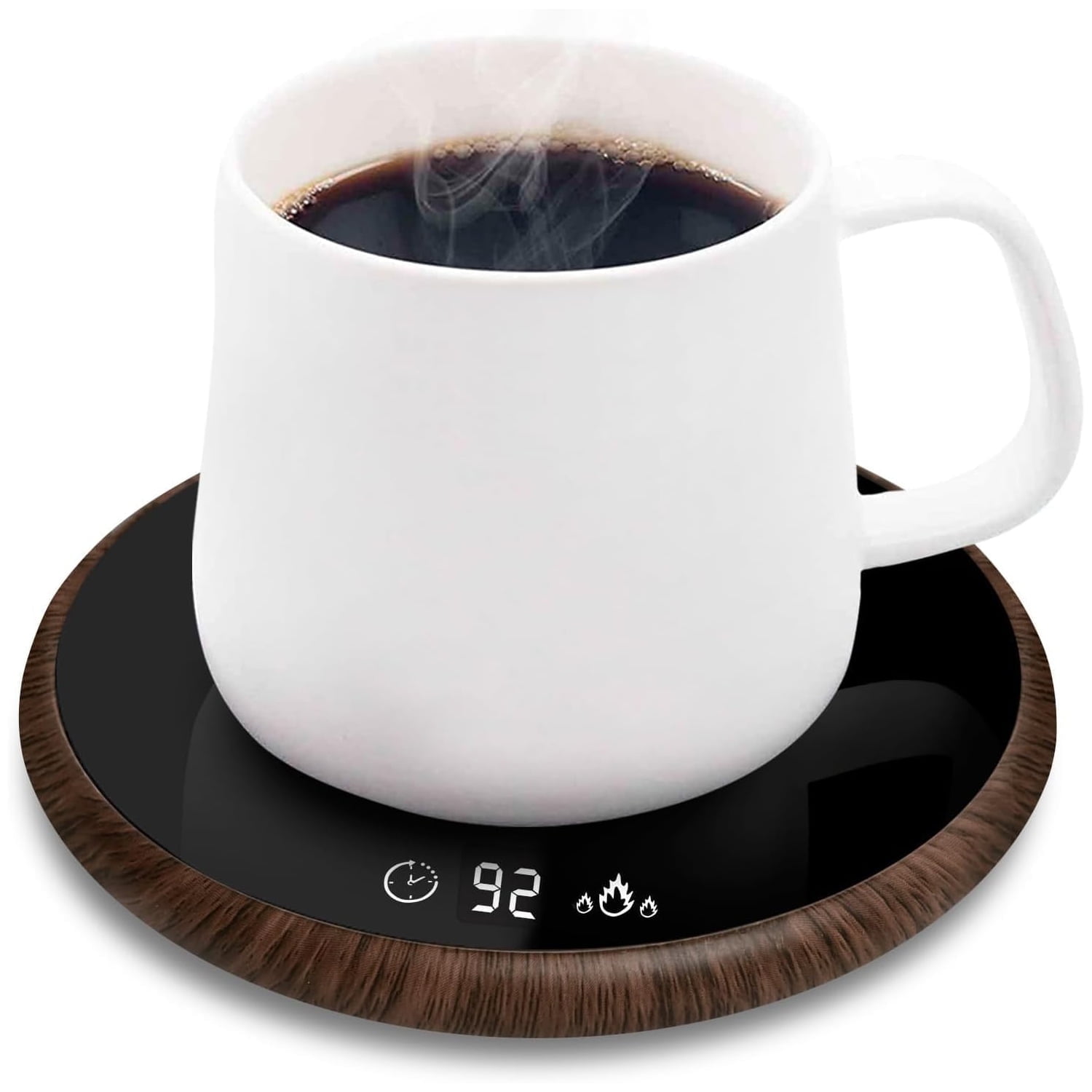 MQ Mug Warmer,Coffee Warmer with Timer with 2 Temperature Settings LED ...