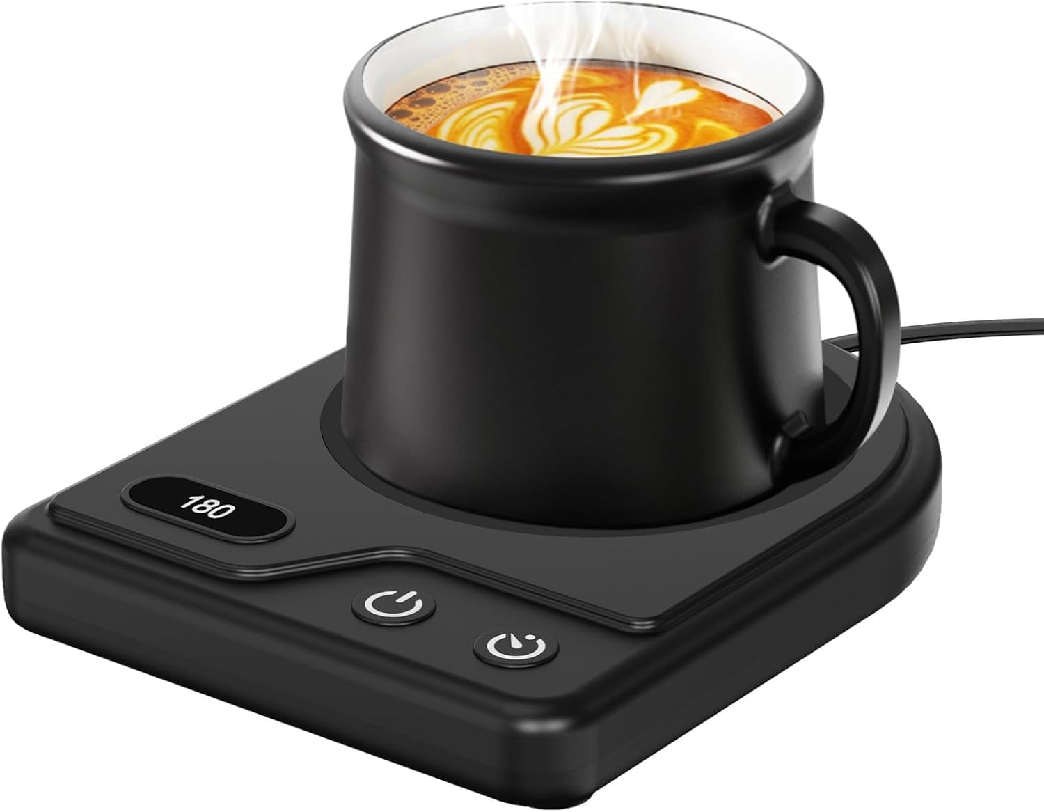 Mug Warmer, wih 3 Adjusable emperaure Seings,Coffee Warmer 2-12H Auo ...