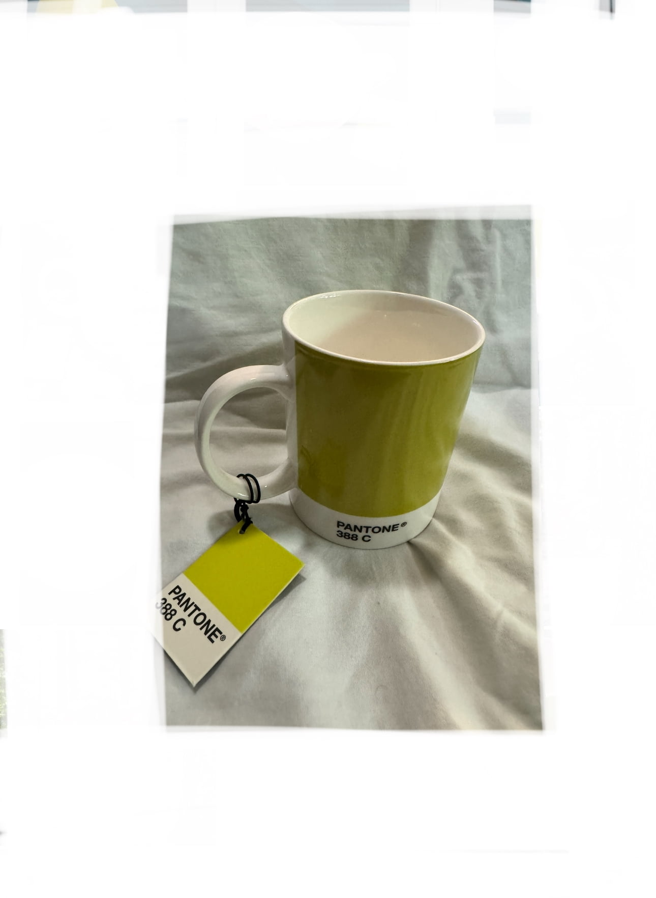 Mug in Pantone's 388C Green with Envy? Olive Oil, Tree, Frog, Lime ...