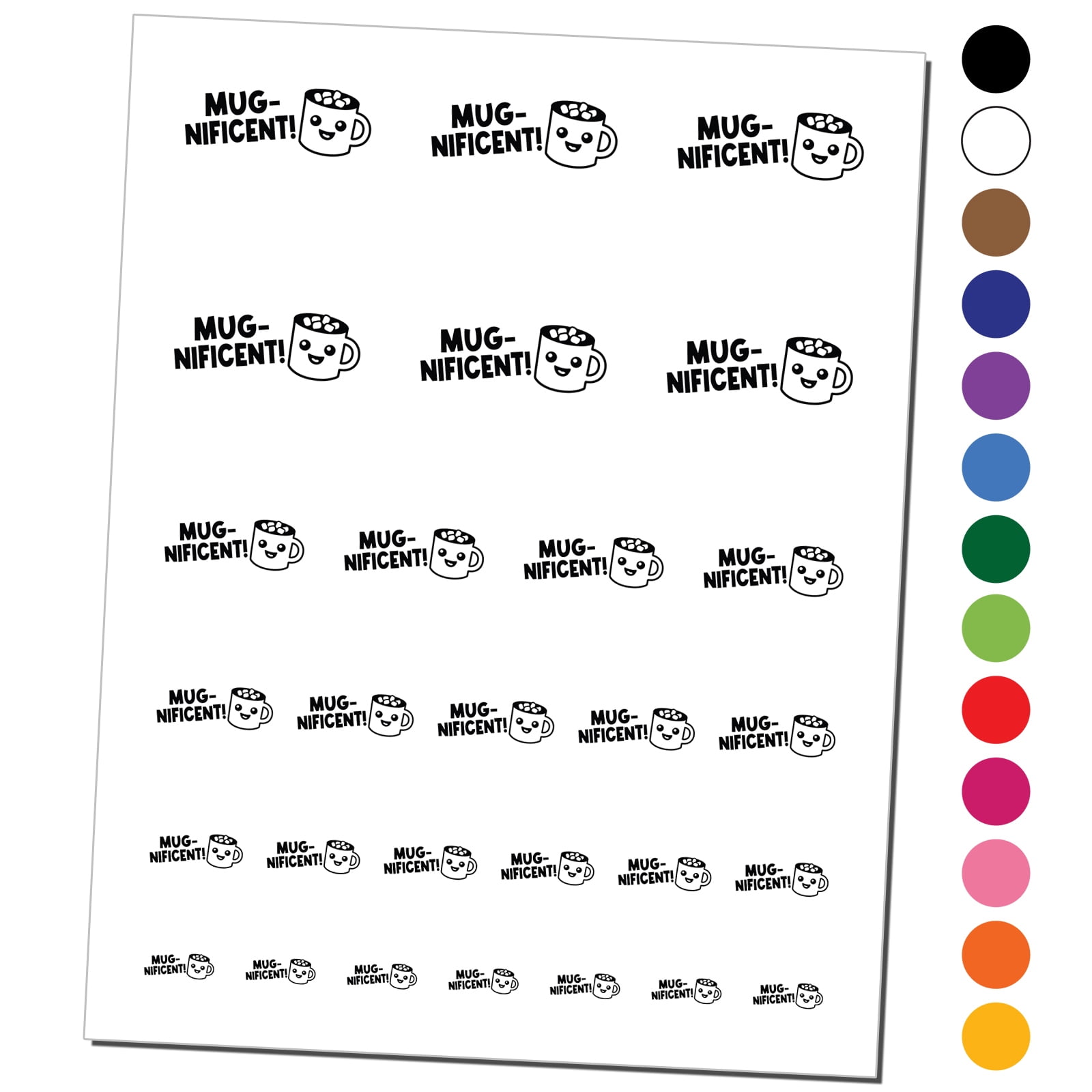 Mug-nificent Magnificent Job Teacher Student School Water Resistant ...