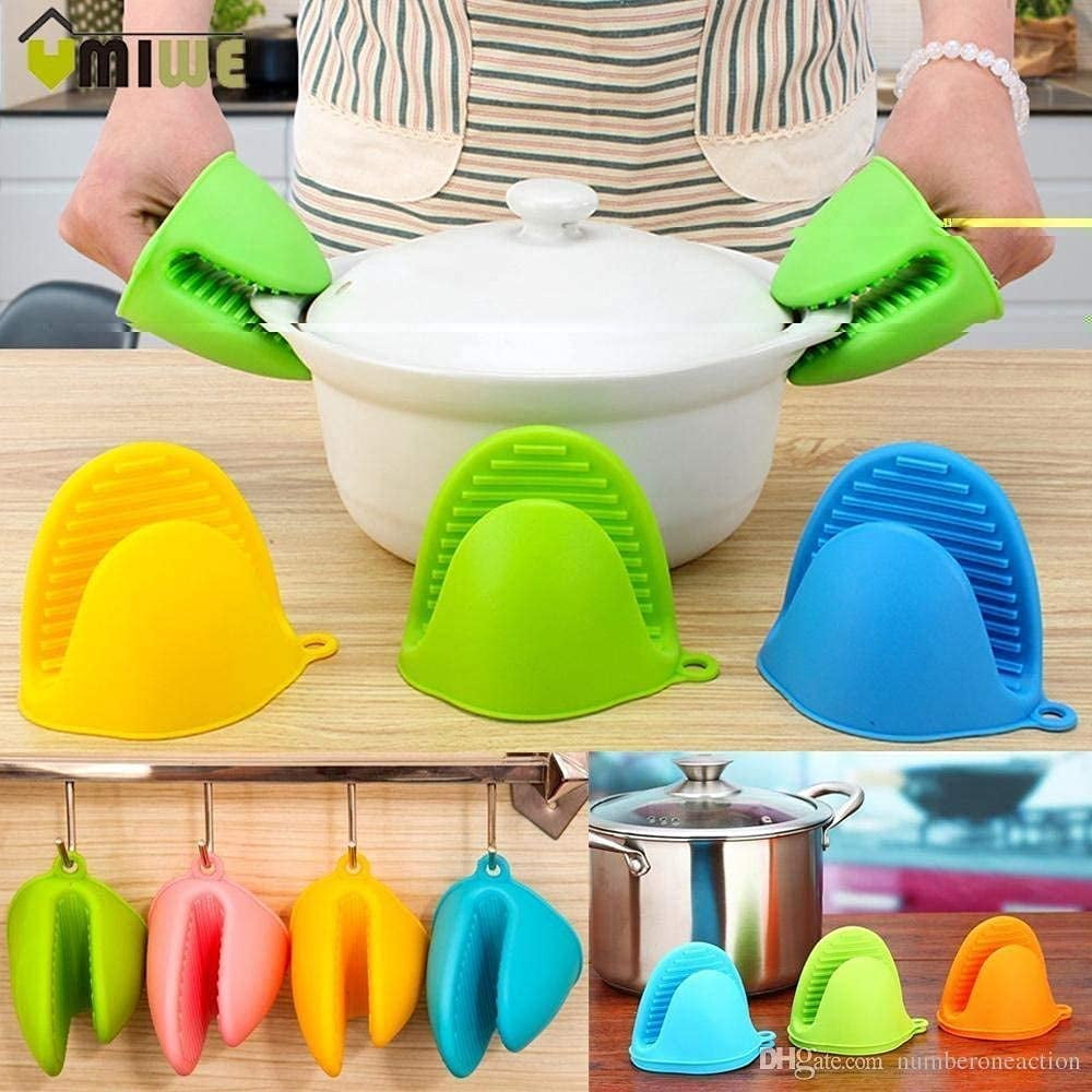 Mugath Silicone Hand Clip for The Kitchen Pots Hand Holder Clip Kitchen ...