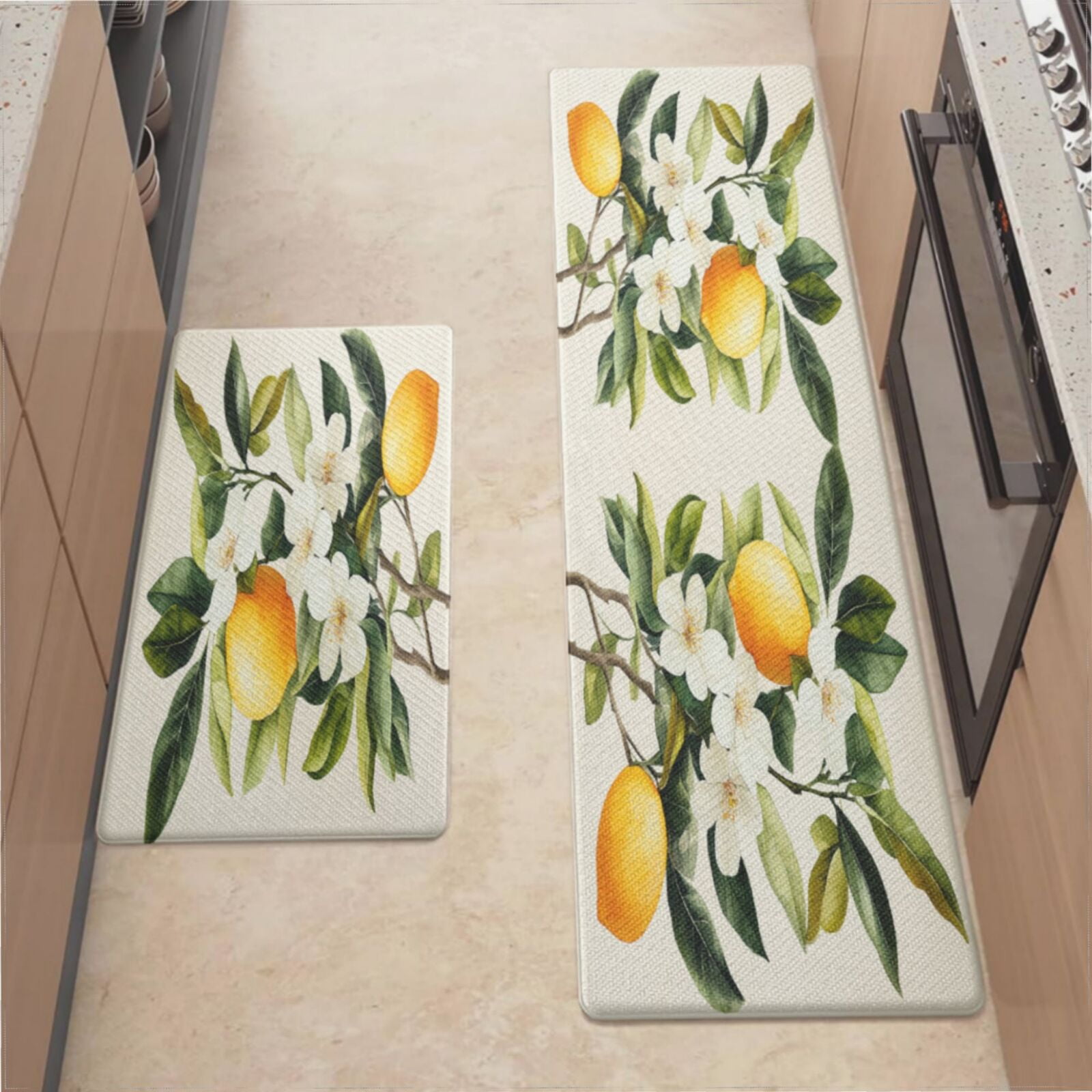 Anti Fatigue Cushioned Kitchen Mats For Floor, Waterproof Non Slip ...