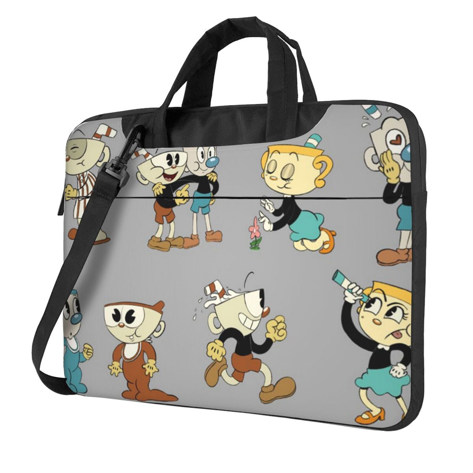 Mugman Cuphead Ms. Chalice Laptop Bag Shoulder Portable Laptop Case ...
