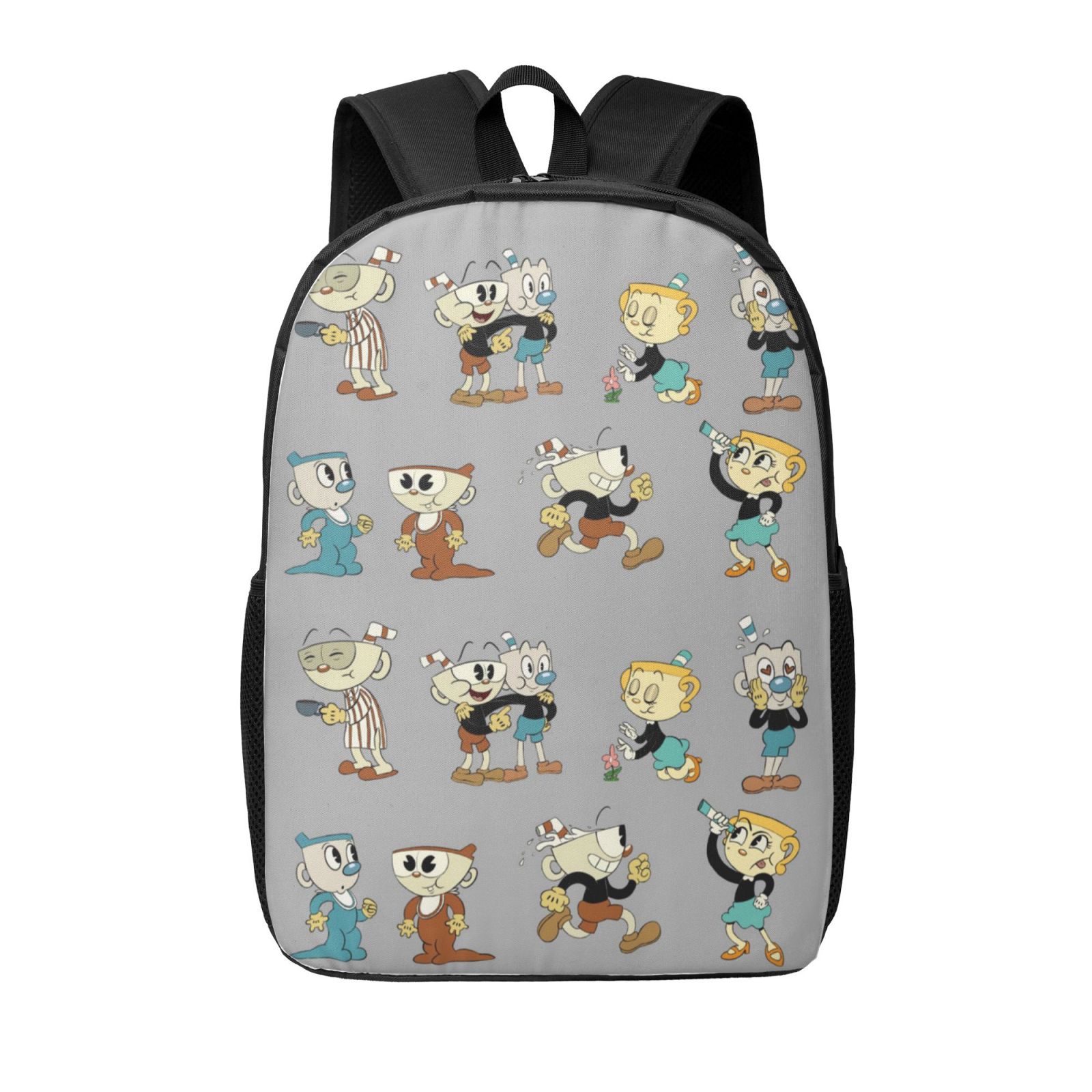 Mugman Cuphead Ms. Chalice Unisex Backpack Daypack Laptop Bag 17in ...