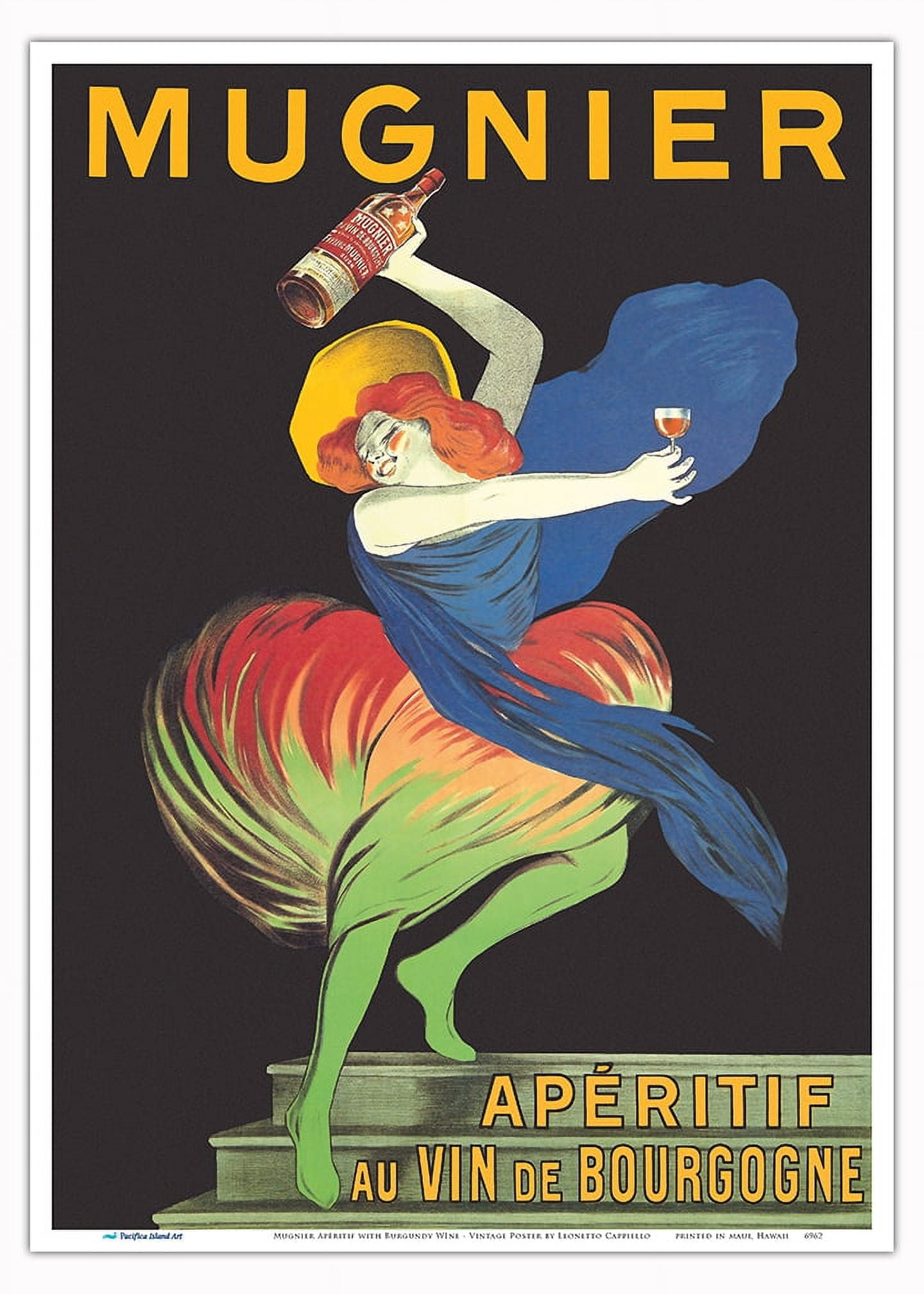 Mugnier Apéritif made with Burgundy WIne (Apéritif Au Vin De Bourgogne) - Vintage Advertising ...