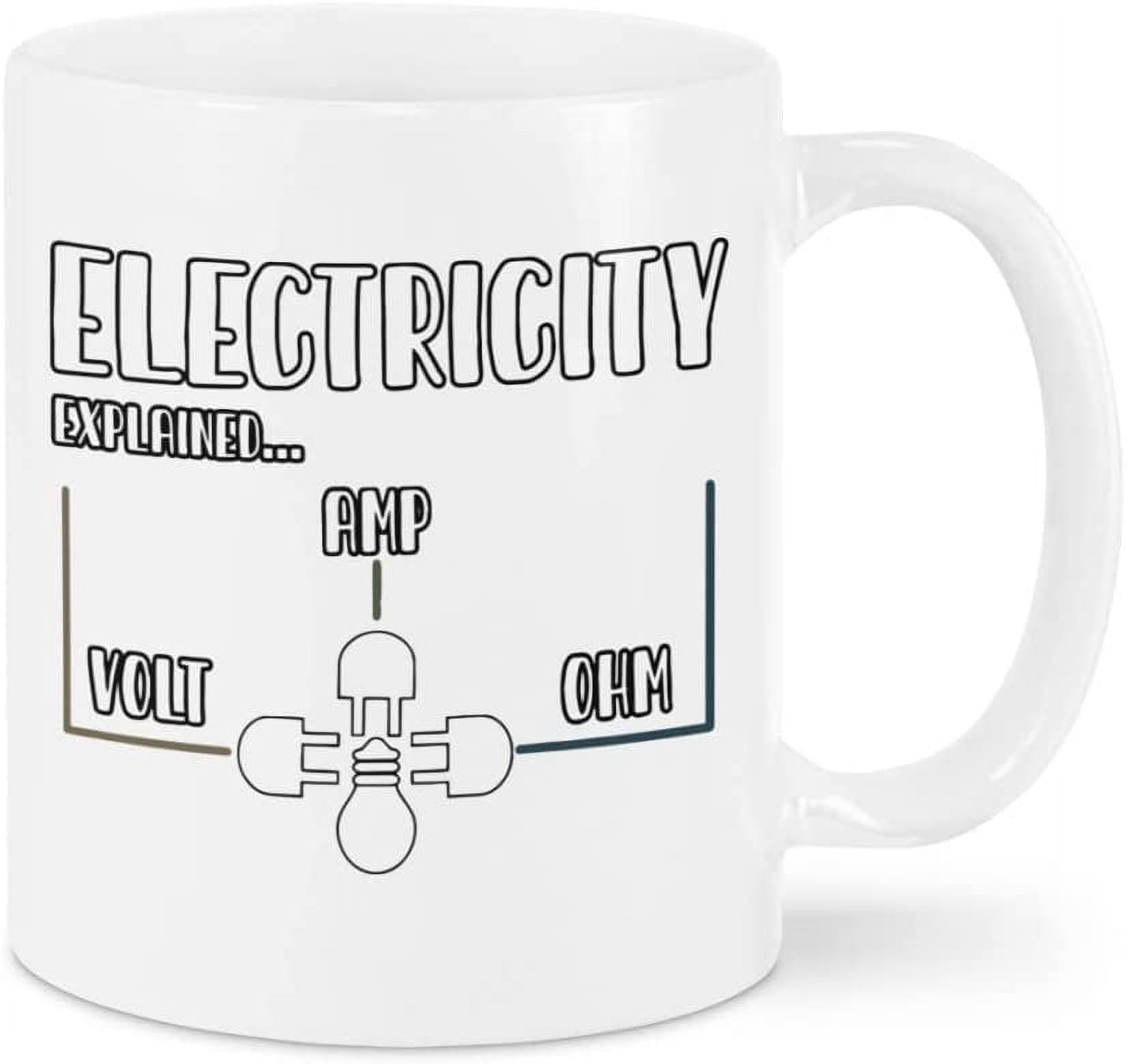 Mugs Coffee For Electrician Dad Son Husband From Family Friends Gifts ...