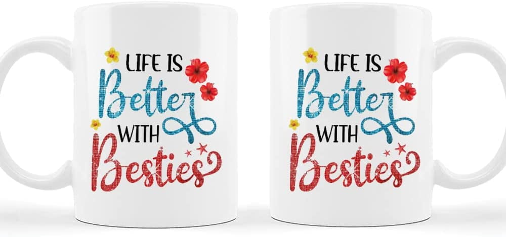 Mugs Friendship Coffee For Soul Sisters Besties From Friends Bff Gifts ...