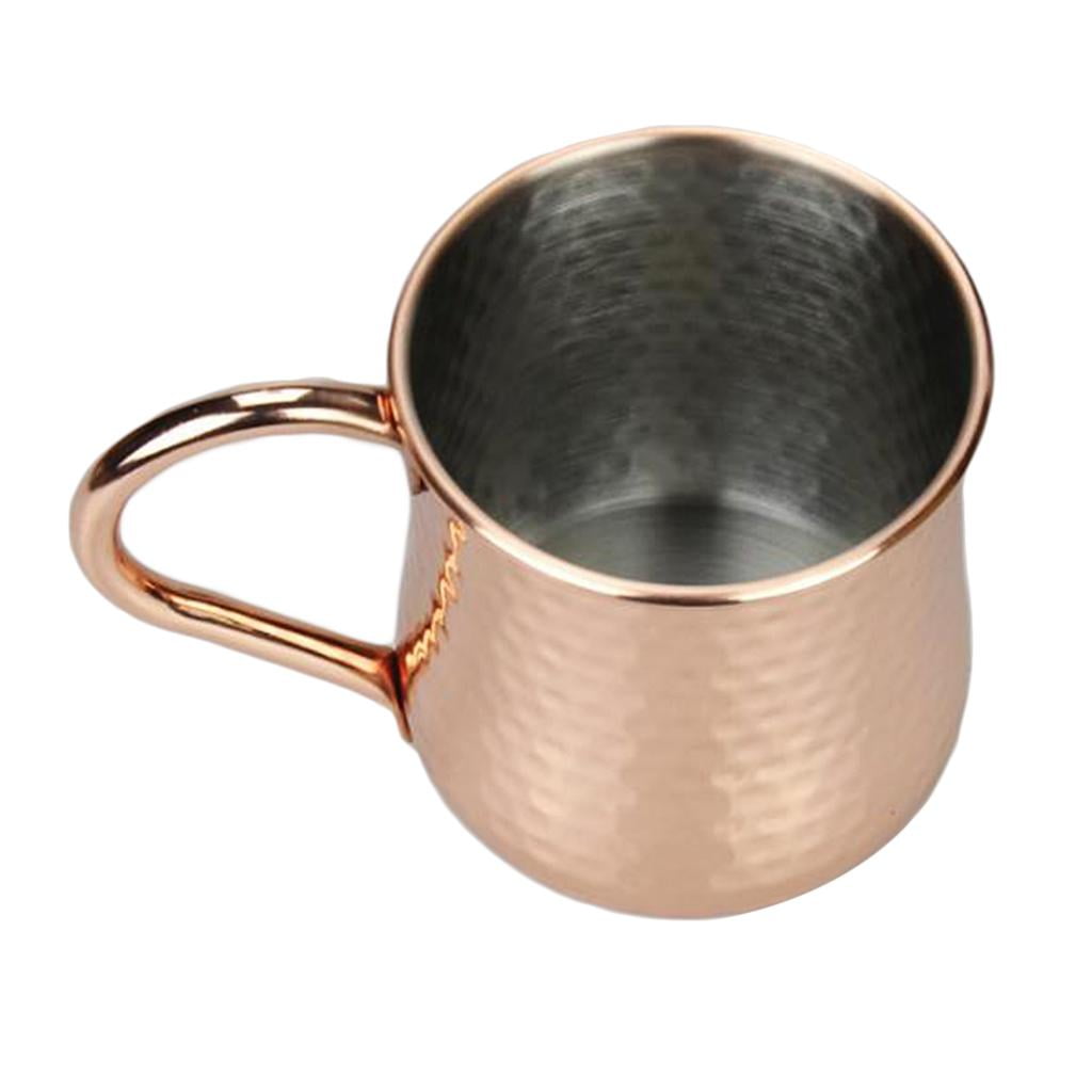 Mugs - Solid Copper - 17oz Copper Cups with Handle for Drinking Icy ...