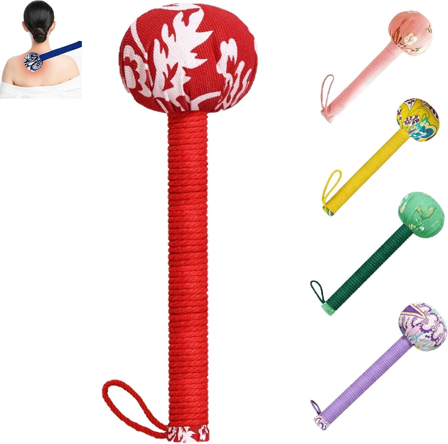 Mugwort Hammer, Manual Massage Tool, Long Handle Mugwort Meridian ...