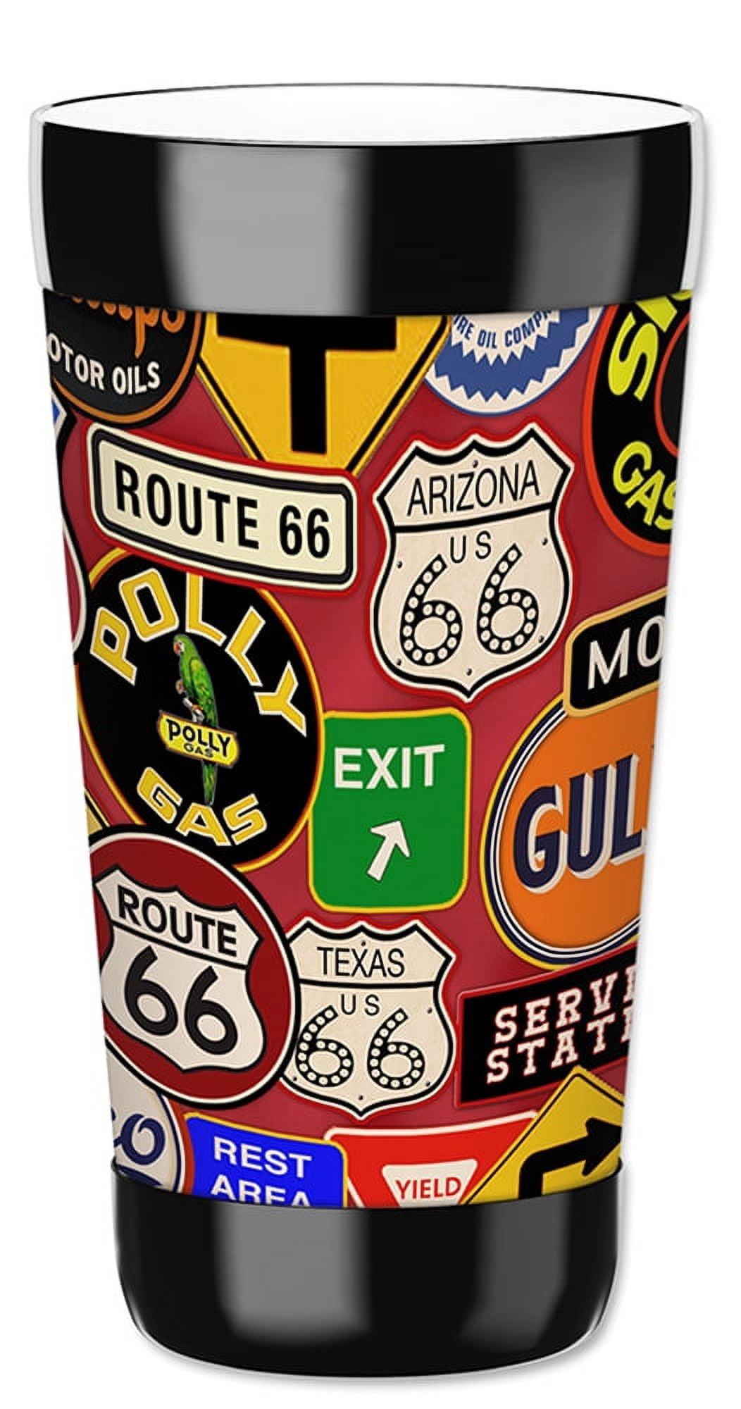Mugzie 16-Ounce Tumbler Drink Cup with Removable Insulated Wetsuit ...