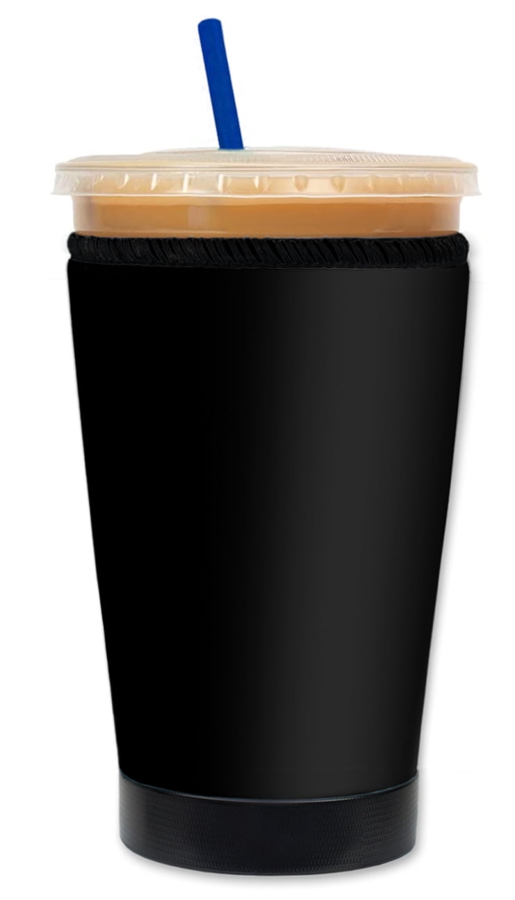 Mugzie Deluxe Iced Coffee Insulator Sleeve - Reusable Neoprene Cozy for ...
