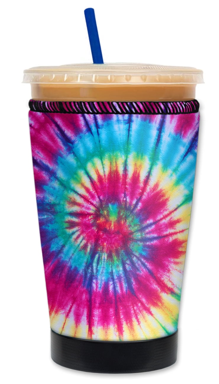 Mugzie Deluxe Iced Coffee Insulator Sleeve - Reusable Neoprene Cozy for ...