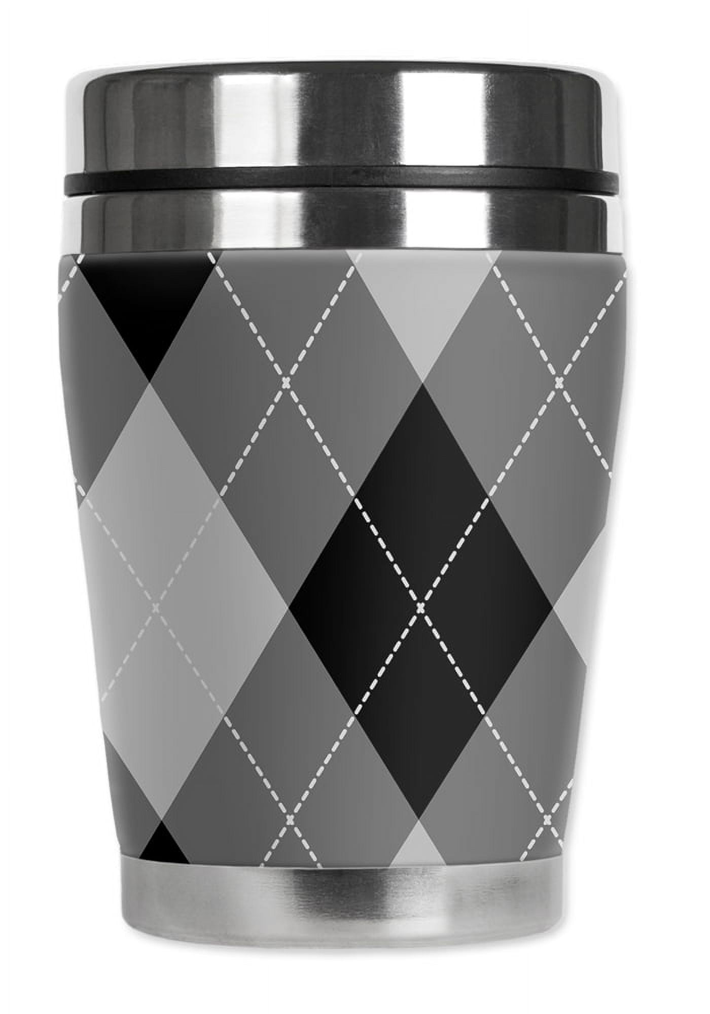 Mugzie brand 12-Ounce Travel Mug with Insulated Wetsuit Cover - Argoyl ...