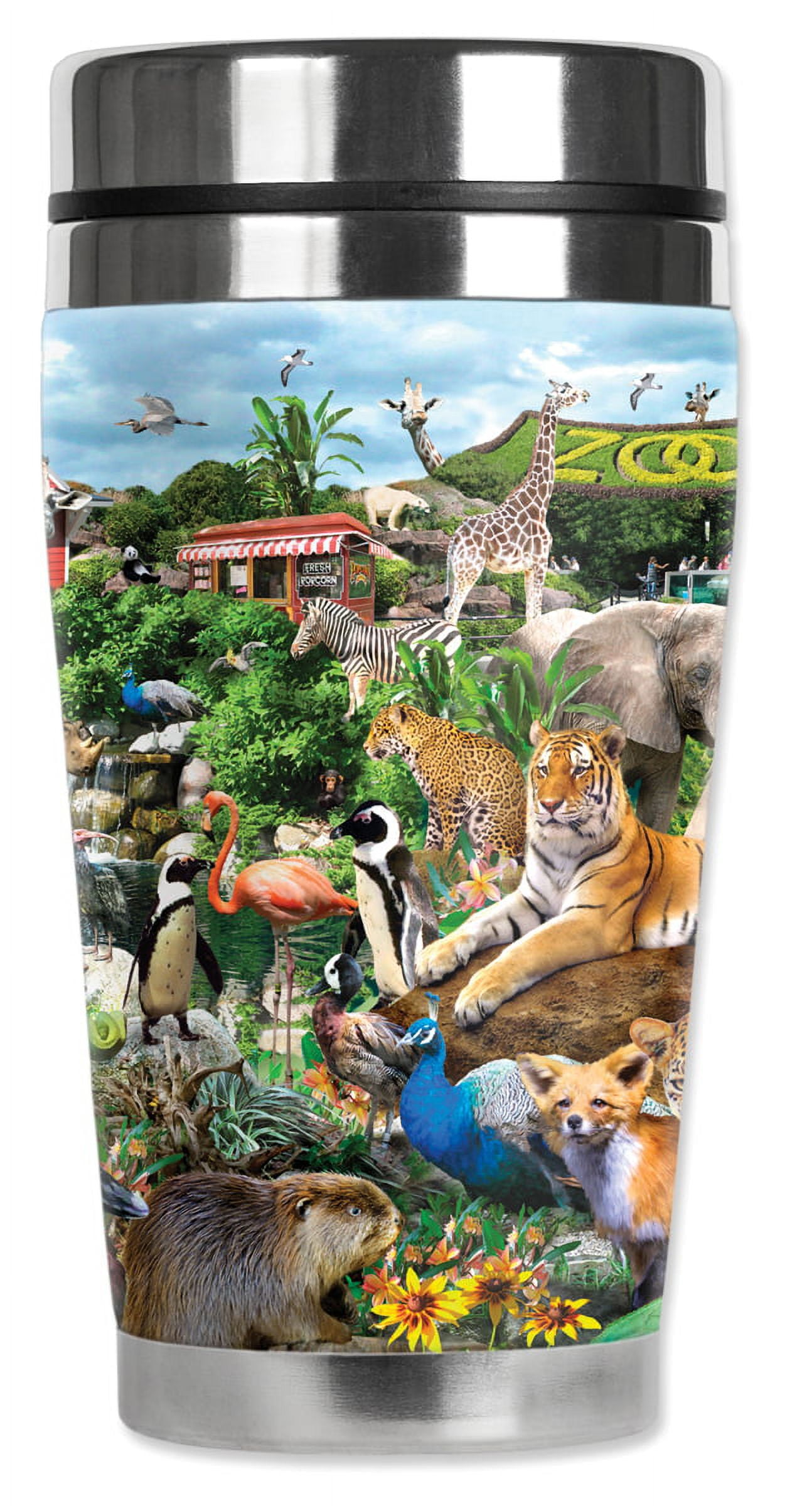 Mugzie brand 20-Ounce "MAX" Stainless Steel Travel Mug with Insulated ...