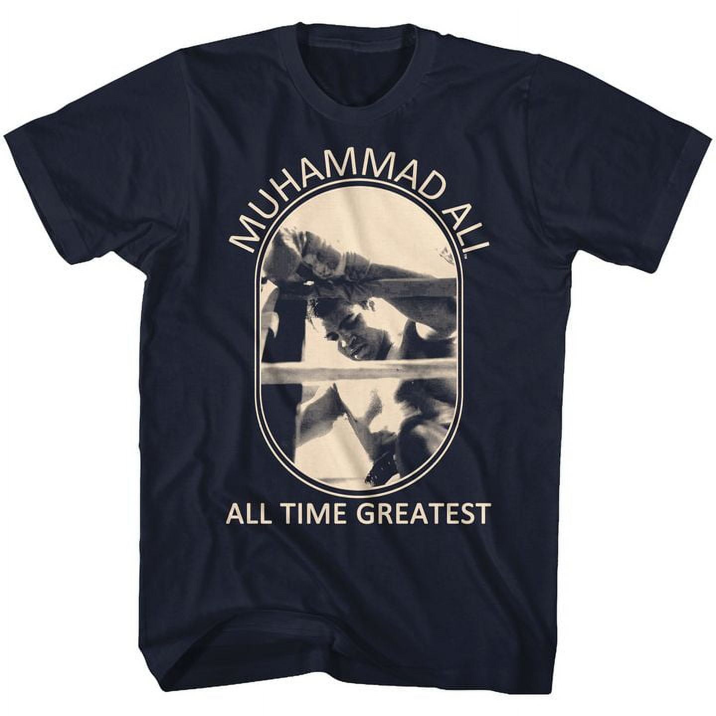 Muhammad Ali Picture Perfect Navy Adult T-Shirt 5Xl - Walmart.com
