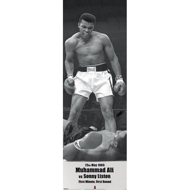 Muhammad Ali - 1965 1st Round Knockout Against Sonny Liston - Door ...