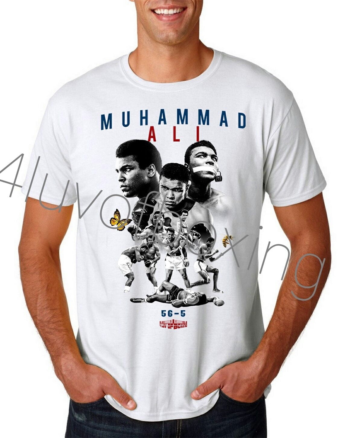 Muhammad Ali 4LUVofBOXING shirt WH Boxing apparel new tee GOAT ...
