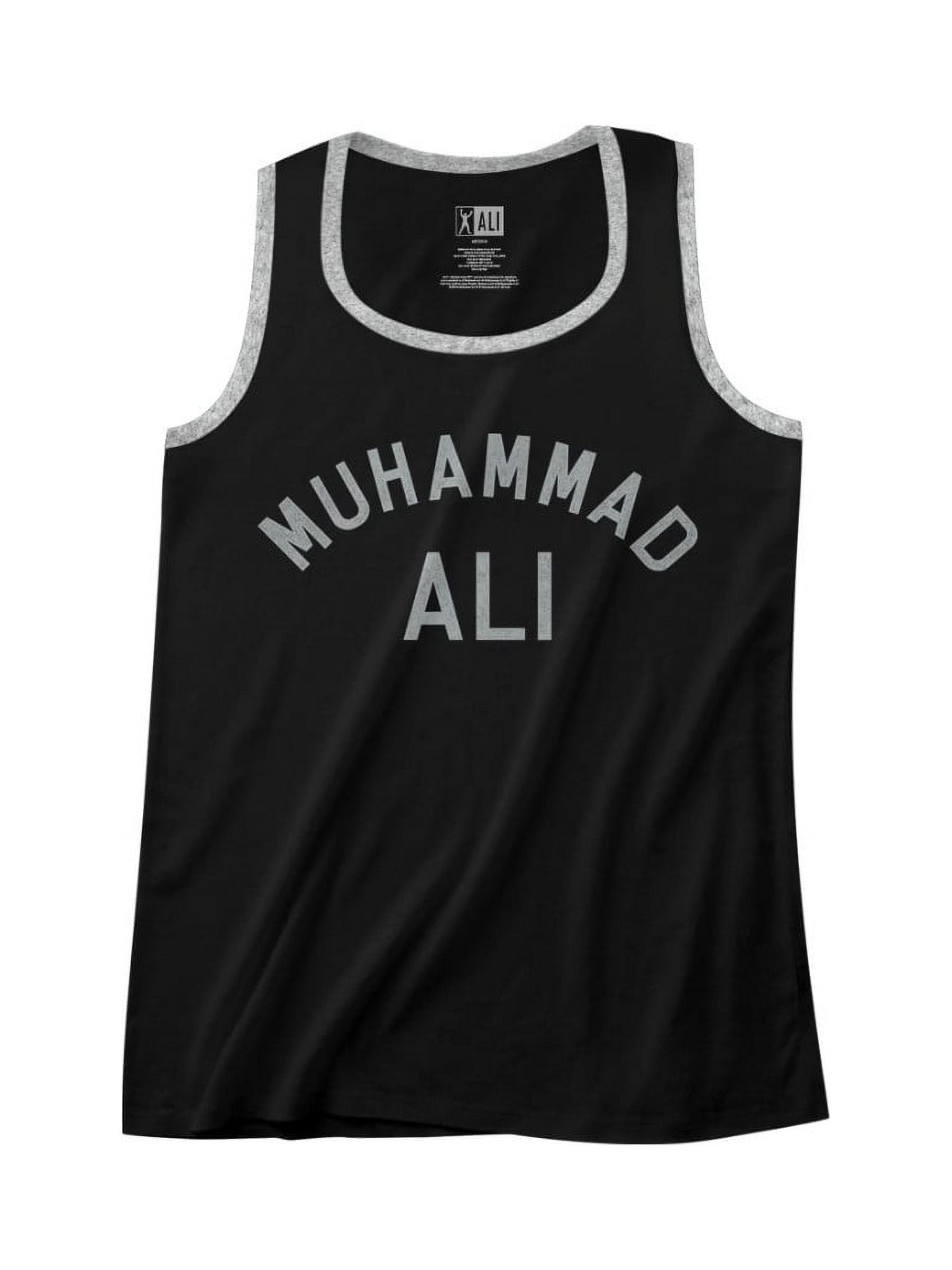 Muhammad Ali 60s Goat Greatest Boxer Of All Time Adult Ringer Tank Top ...