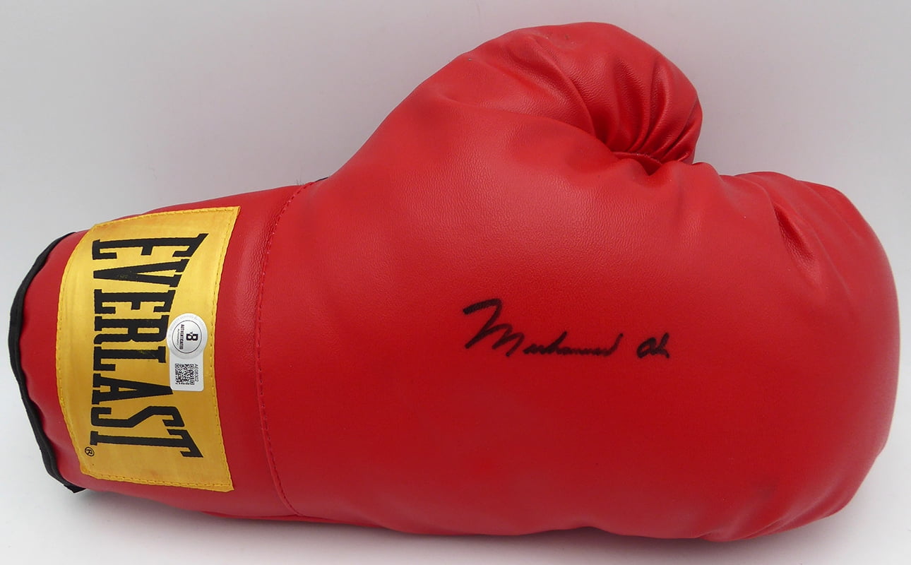 Muhammad Ali Autographed Everlast Boxing Glove Vintage Signature ...