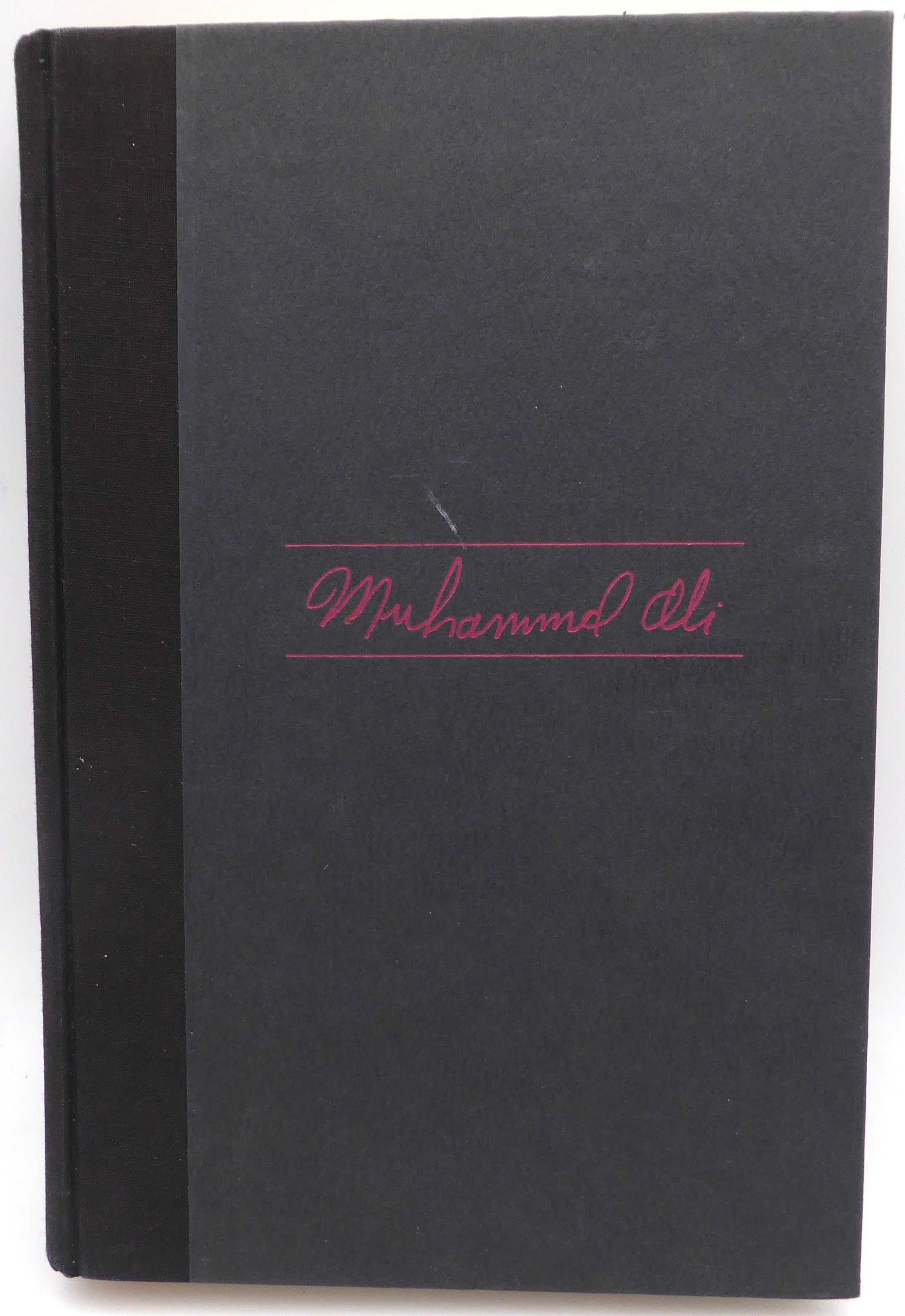Muhammad Ali Autographed The Greatest 1975 Book Vintage Signature ...
