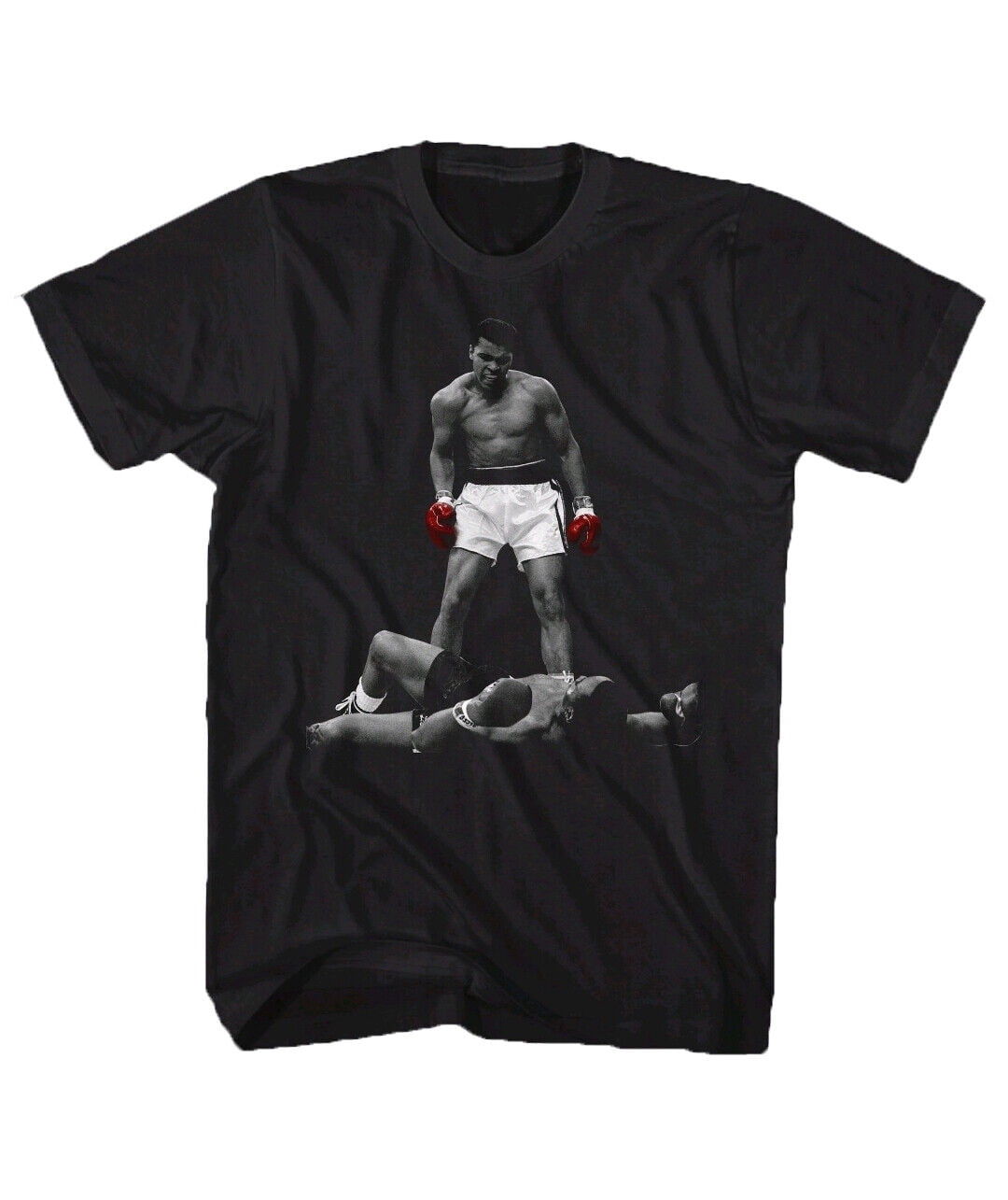 Muhammad Ali Black Graphic T-Shirt - Walmart.com