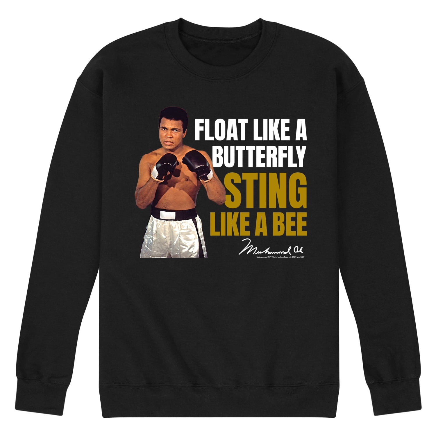 Muhammad Ali - Boxing Legend - Butterflies Float, Bees Sting - Men's ...