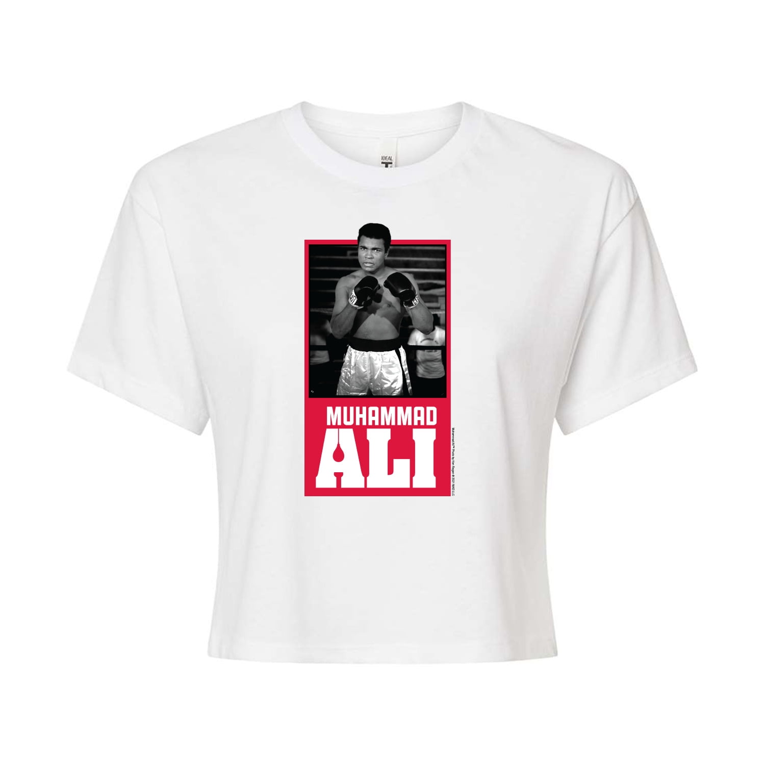 Muhammad Ali - Boxing Legend - Float Like a Butterfly - Juniors Fitted ...