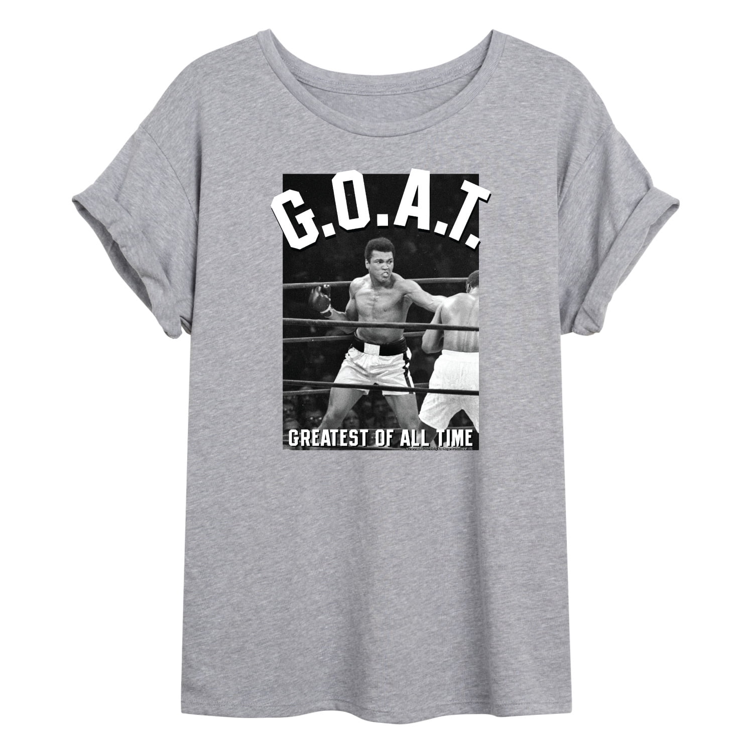 Muhammad Ali - Boxing Legend - G.O.A.T - Juniors Ideal Flowy Muscle T ...