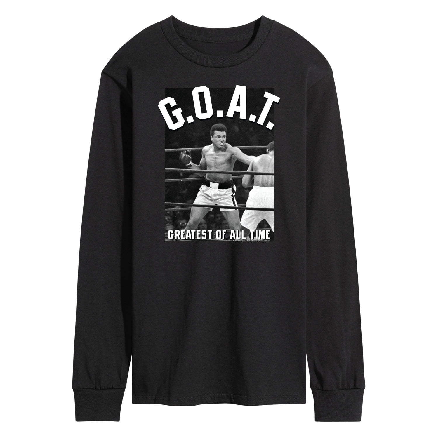 Muhammad Ali - Boxing Legend - G.O.A.T - Men's Long Sleeve T-Shirt ...