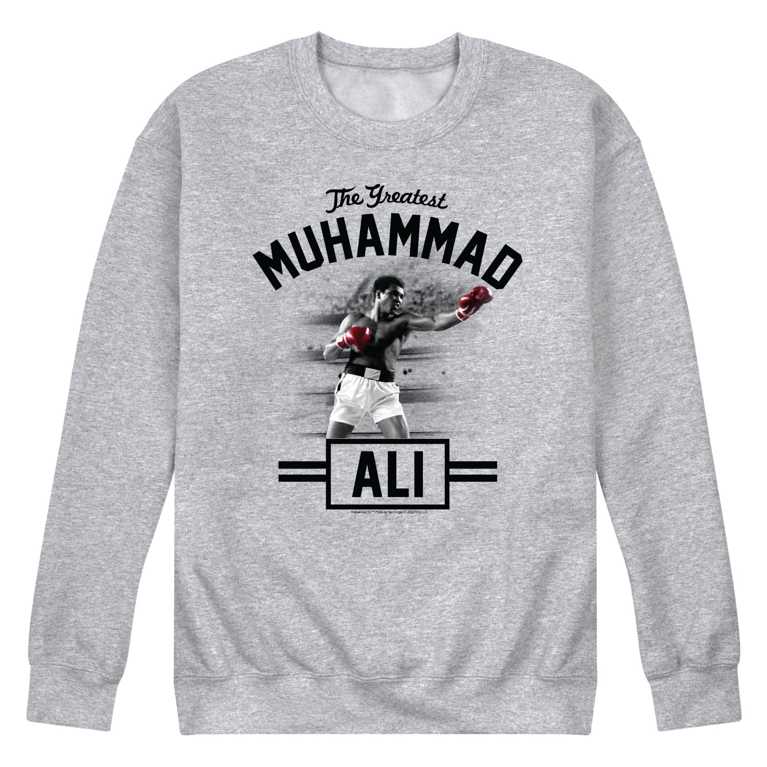 Muhammad Ali - Boxing Legend - Greatness in Action - Men's Crew Neck ...